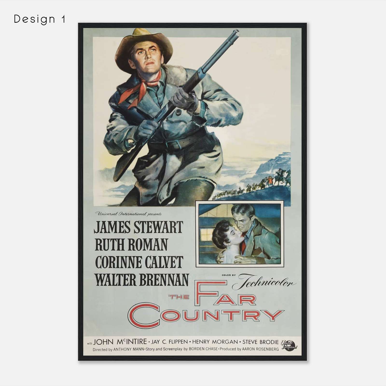 The Far Country (1954) Movie Poster Print - Citiesbox