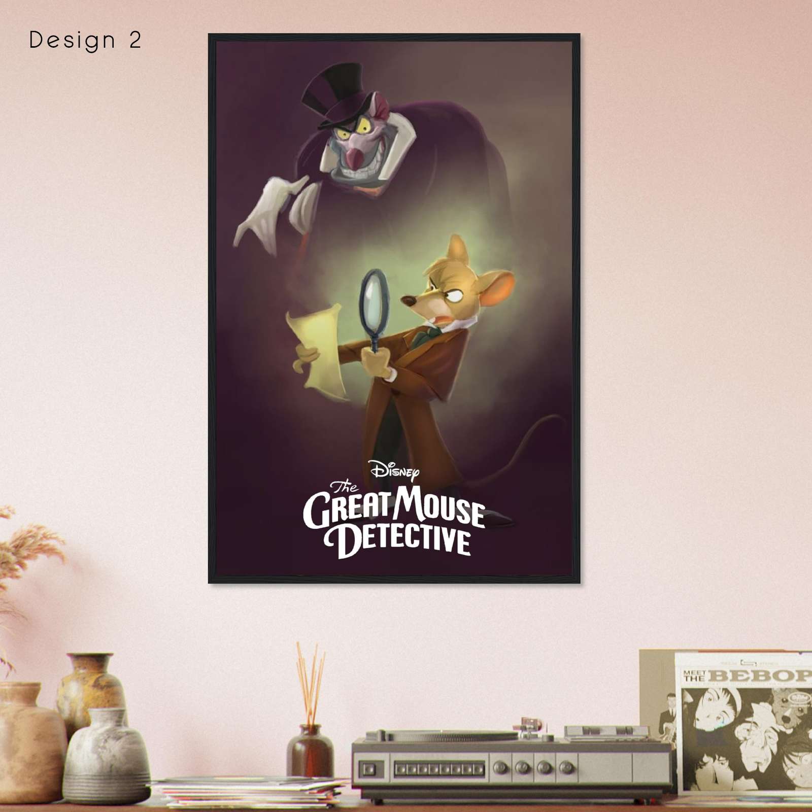 The Great Mouse Detective (1986) Movie Poster Print - Citiesbox