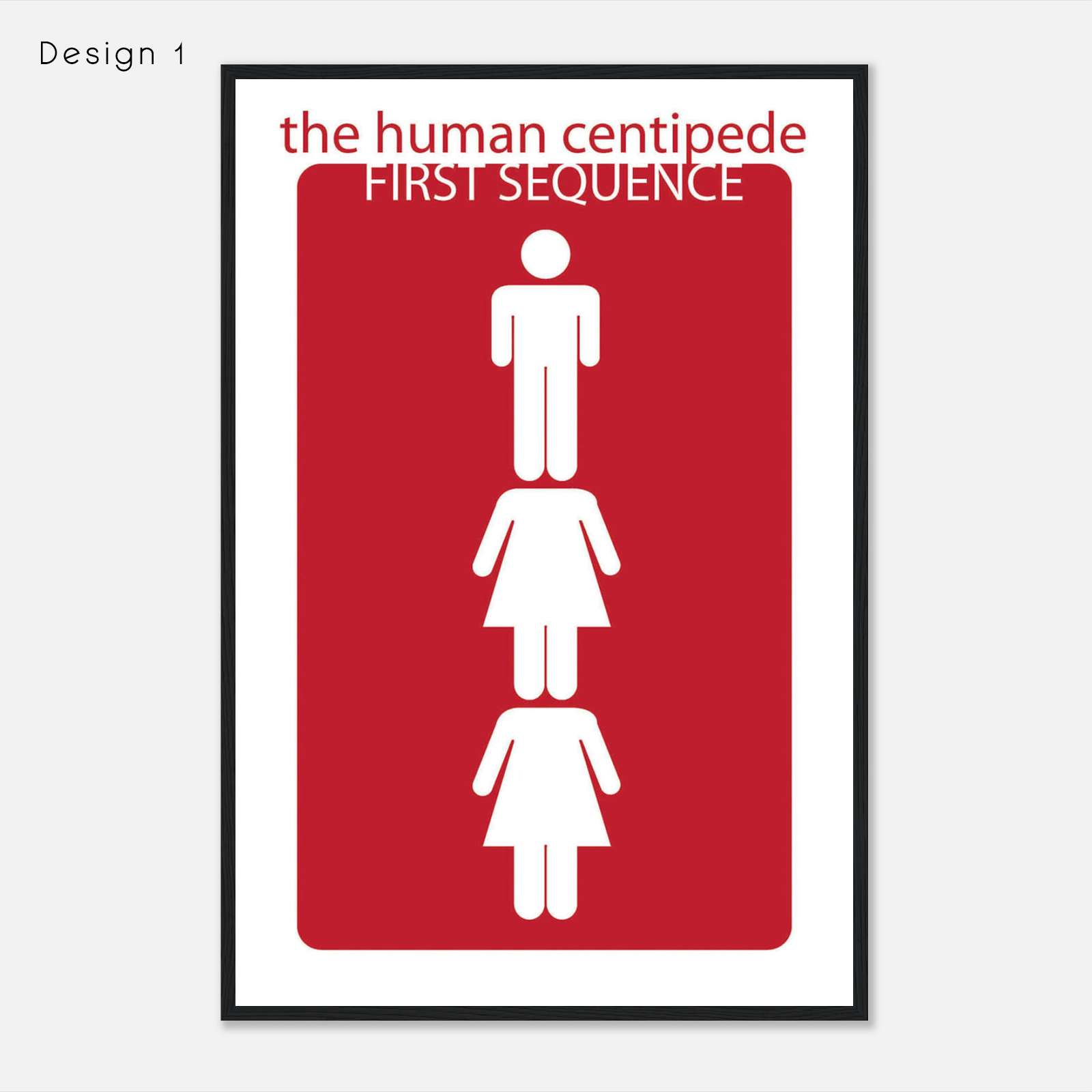The Human Centipede (First Sequence) (2009) Movie Poster Print - Citiesbox