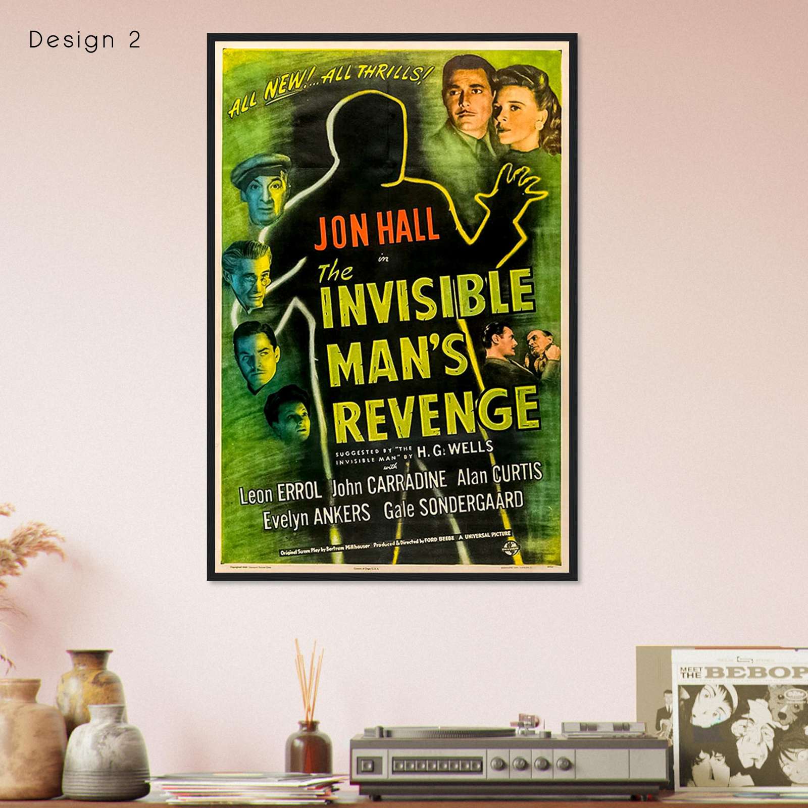 The Invisible Man's Revenge (1944) Movie Poster Print - Citiesbox
