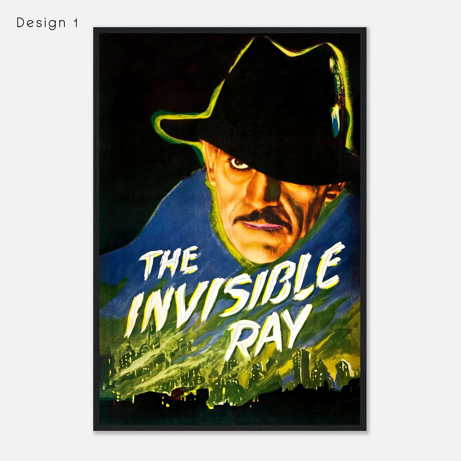 The Invisible Ray (1936) Movie Poster Print - Citiesbox