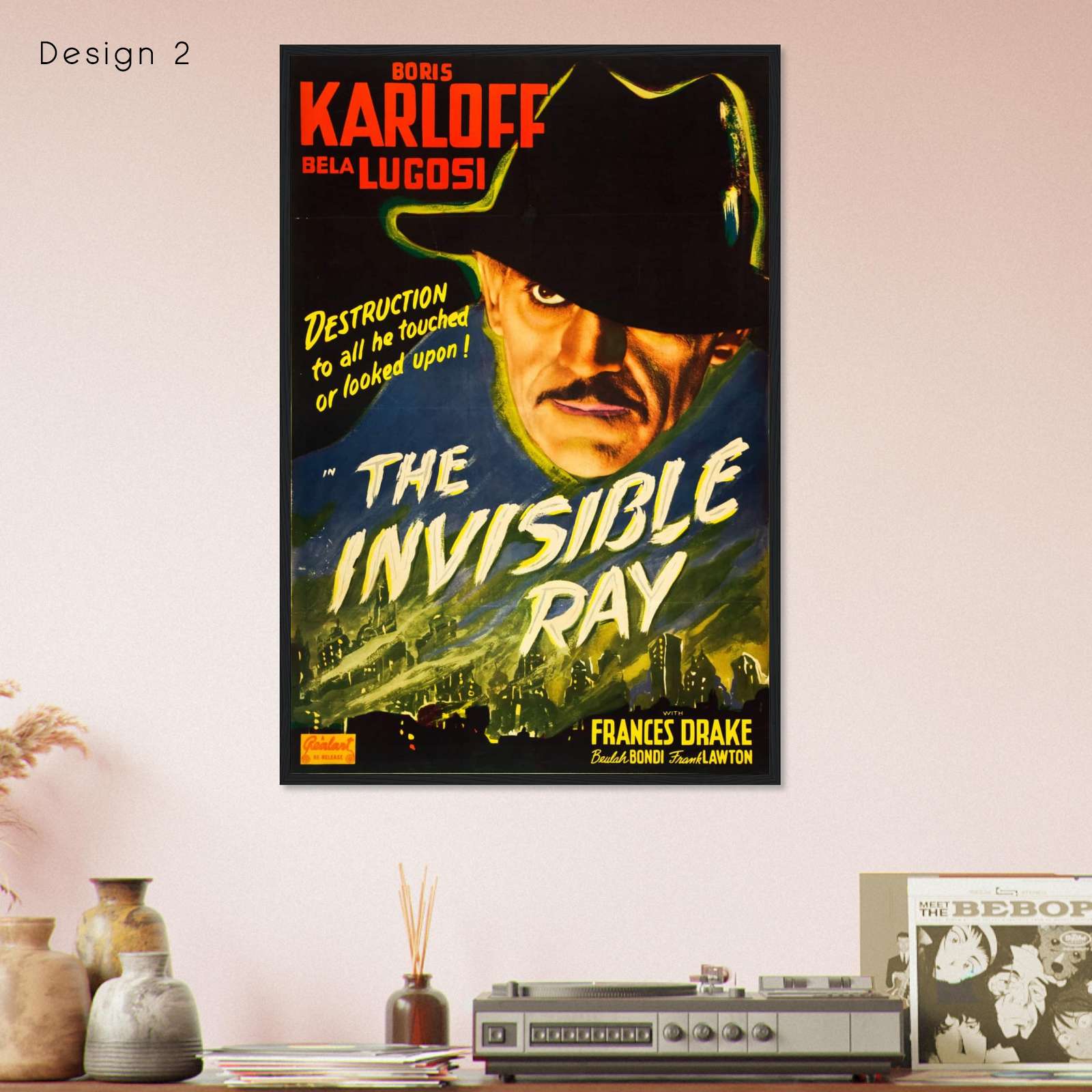 The Invisible Ray (1936) Movie Poster Print - Citiesbox