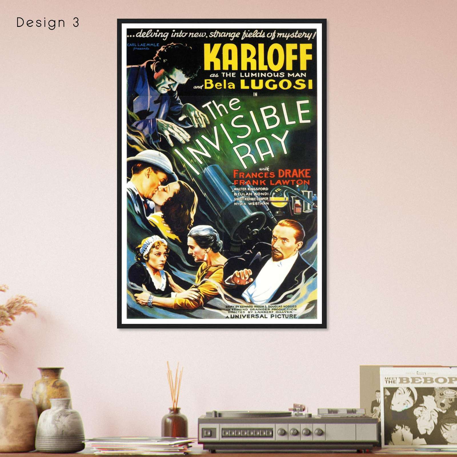 The Invisible Ray (1936) Movie Poster Print - Citiesbox