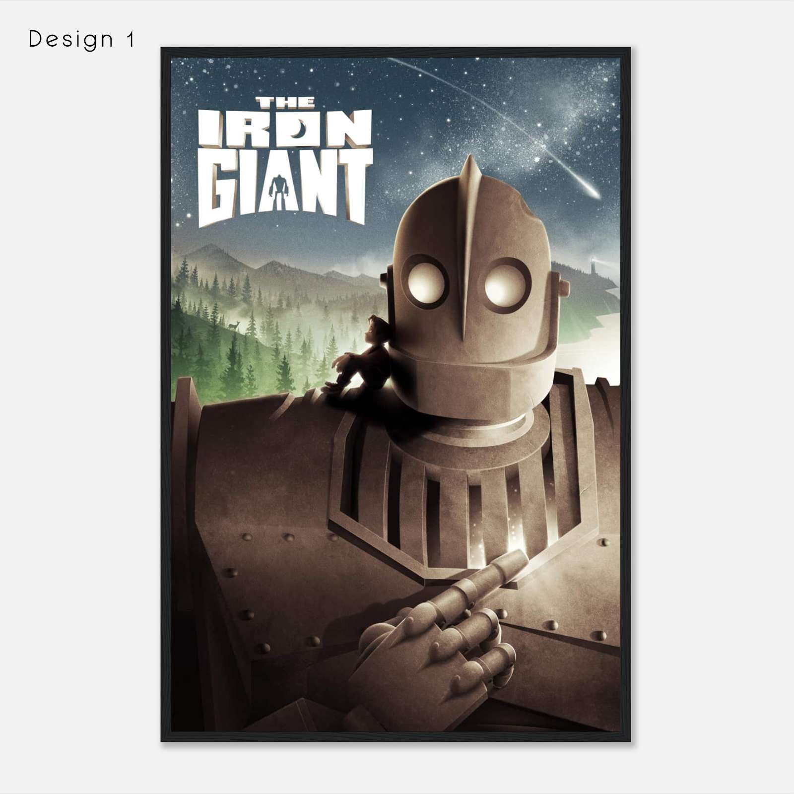 The Iron Giant (1999) Movie Poster Print - Citiesbox