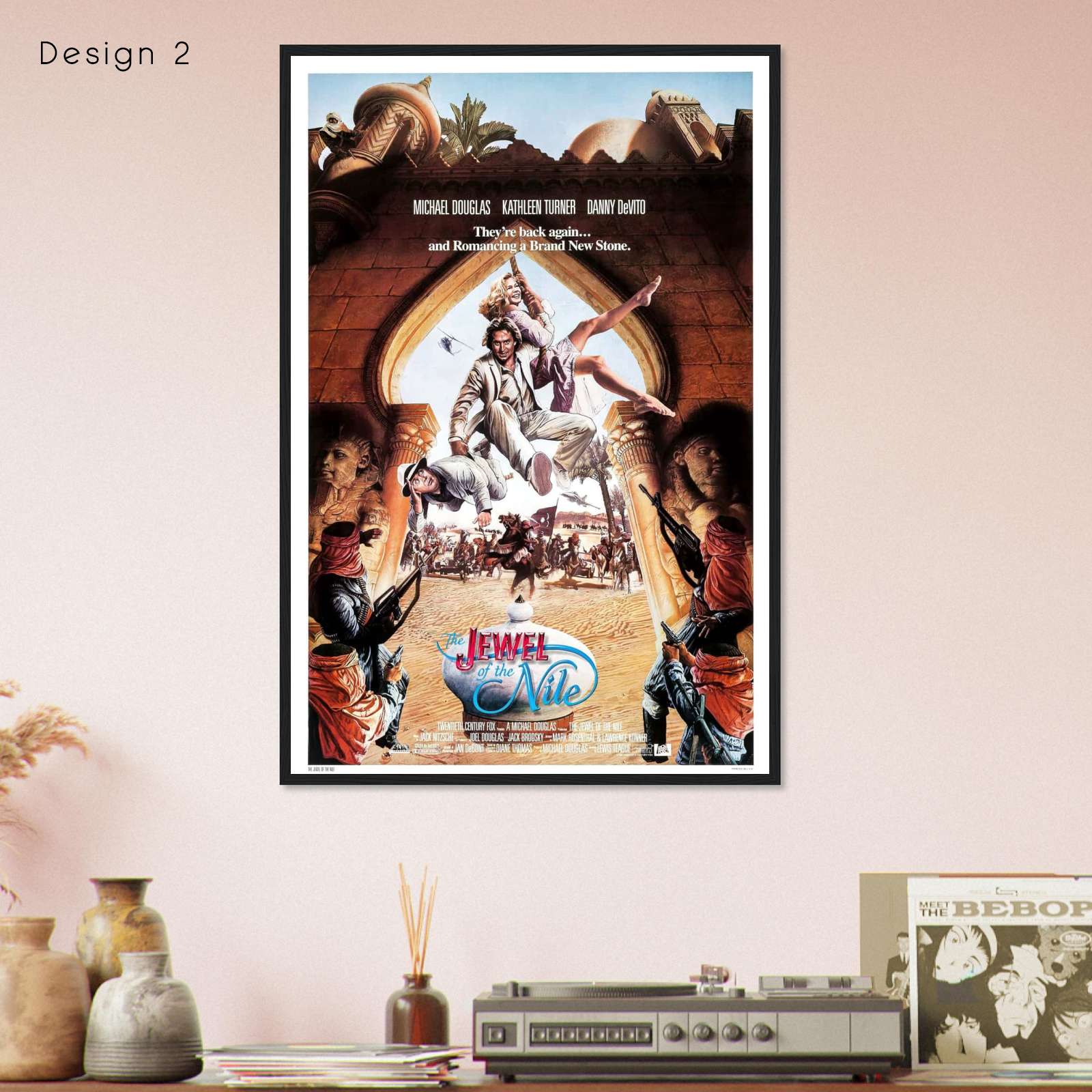 The Jewel of the Nile (1985) Movie Poster Print - Citiesbox