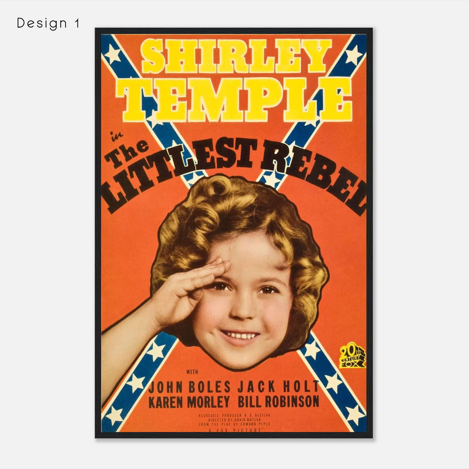 The Littlest Rebel (1935) Movie Poster Print - Citiesbox