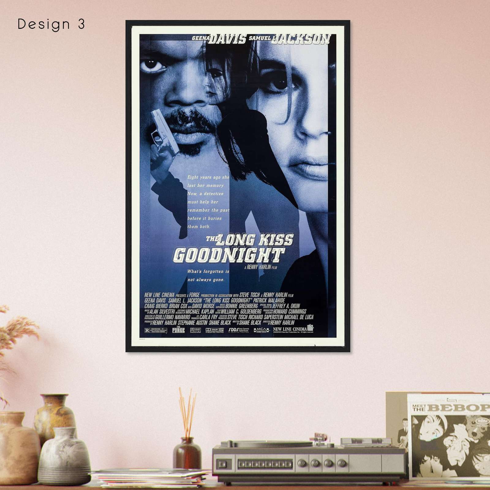 The Long Kiss Goodnight (1996) Movie Poster Print - Citiesbox