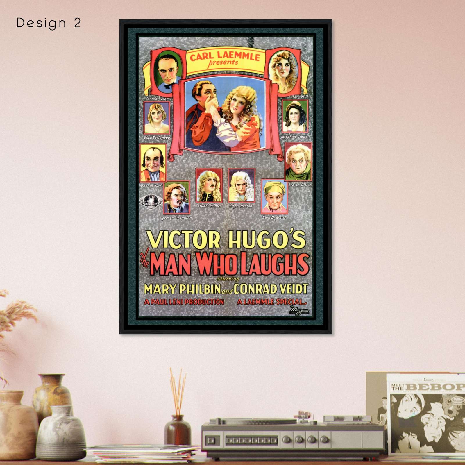 The Man Who Laughs (1928) Movie Poster Print - Citiesbox