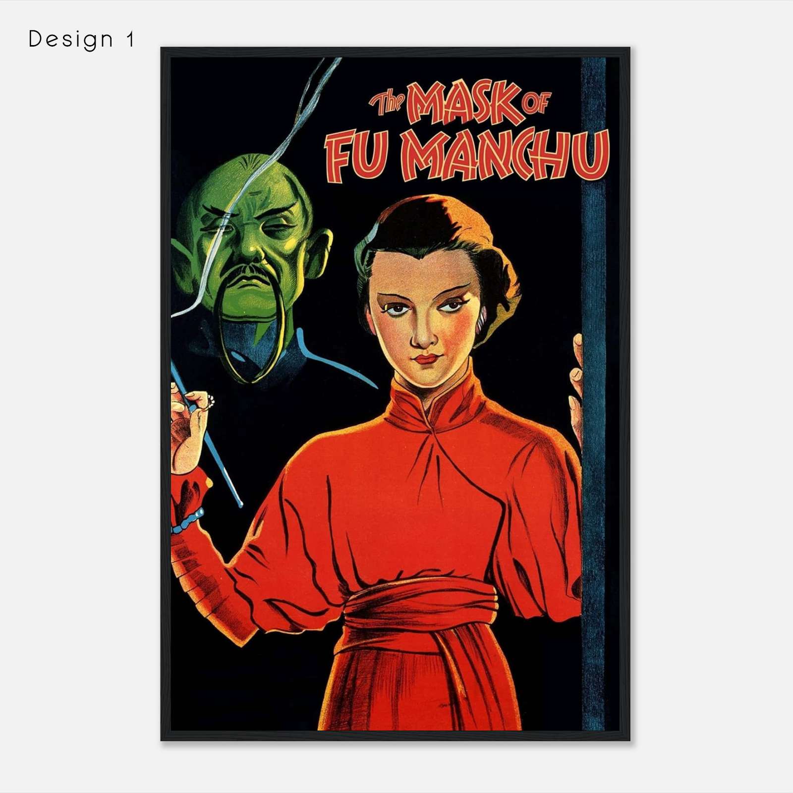 The Mask of Fu Manchu (1932) Movie Poster Print - Citiesbox