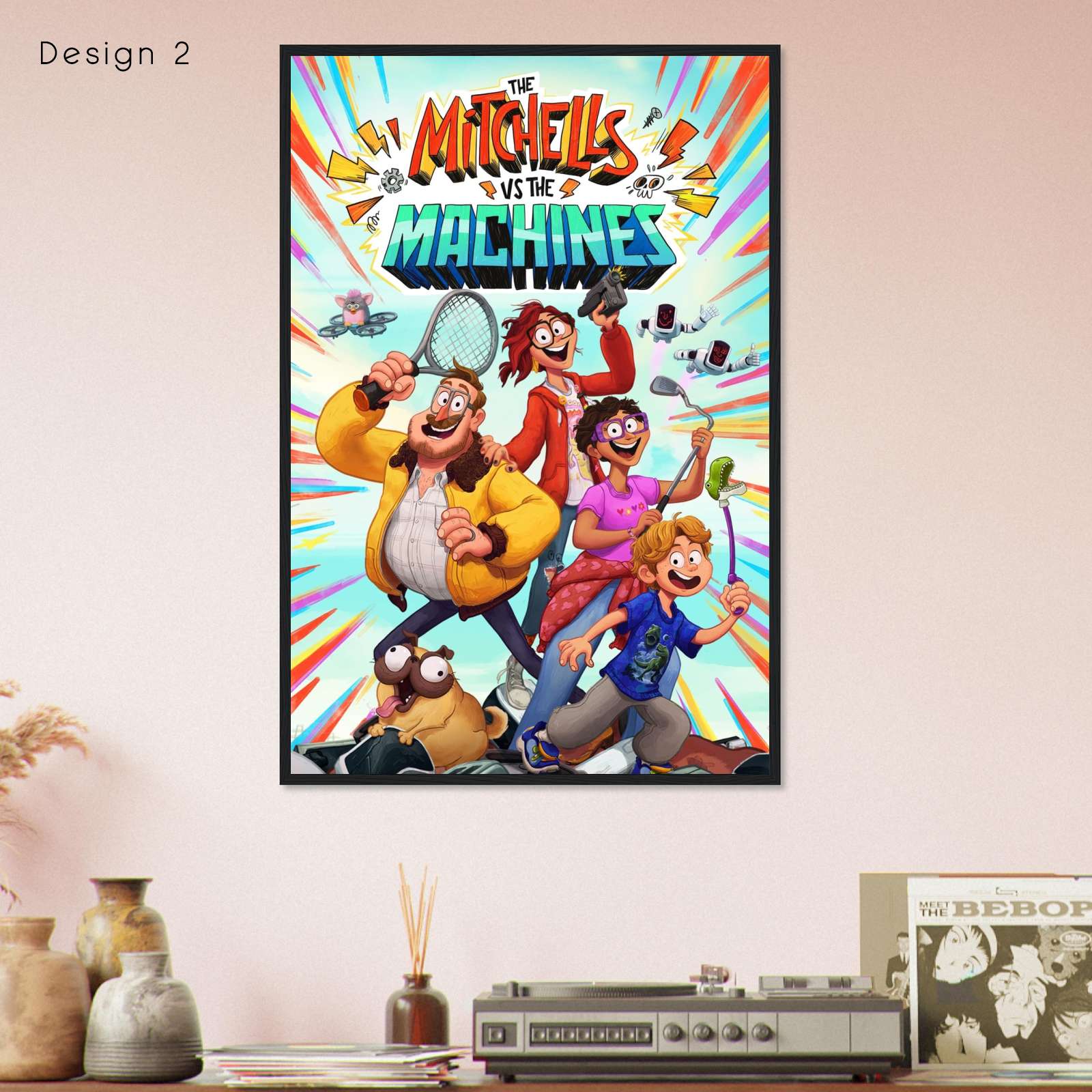 The Mitchells vs. the Machines (2021) Movie Poster Print - Citiesbox
