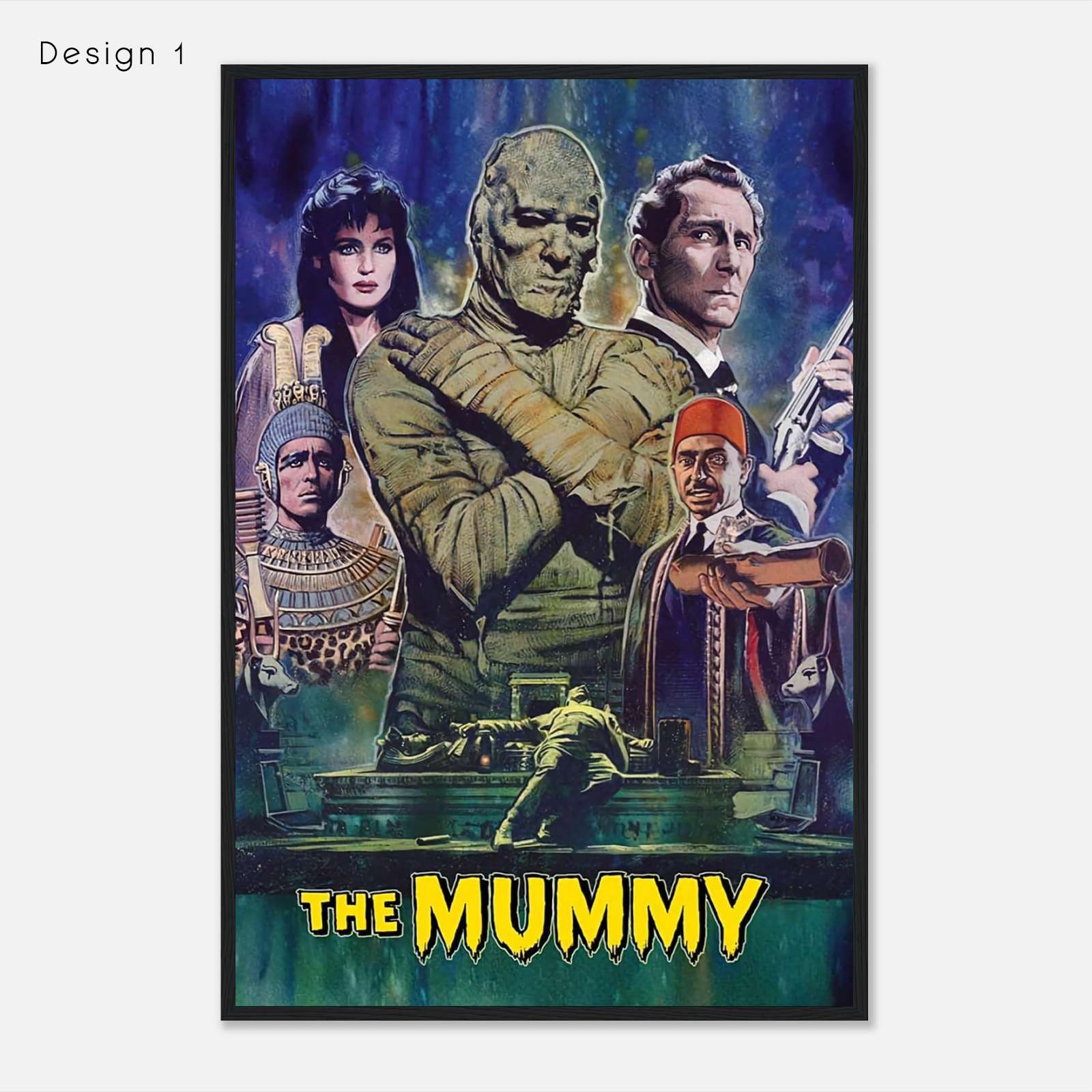 The Mummy (1959) Movie Poster Print - Citiesbox