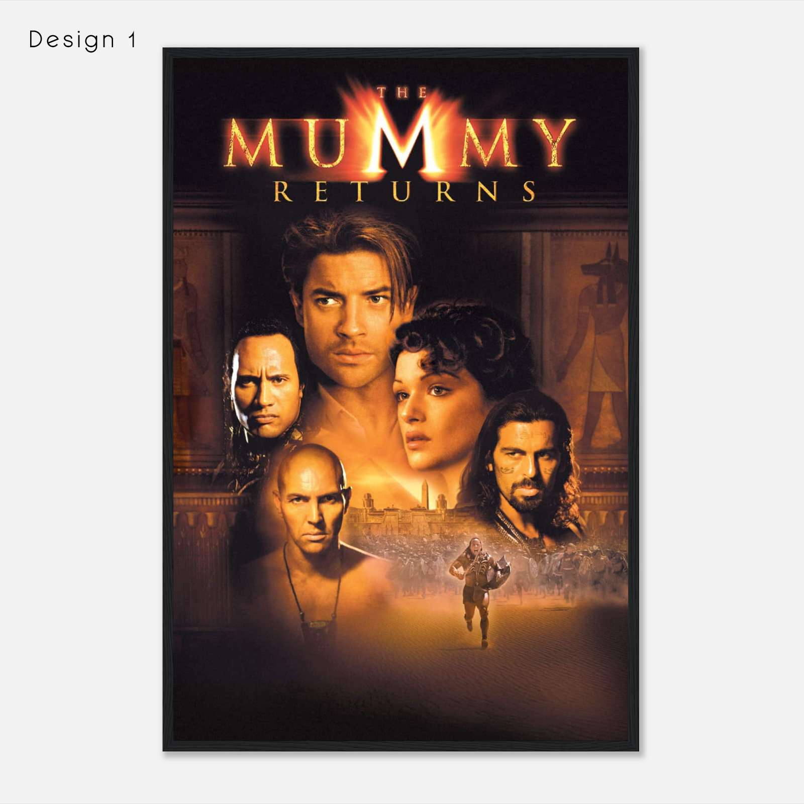 The Mummy Returns 2001 Movie Poster Print Citiesbox