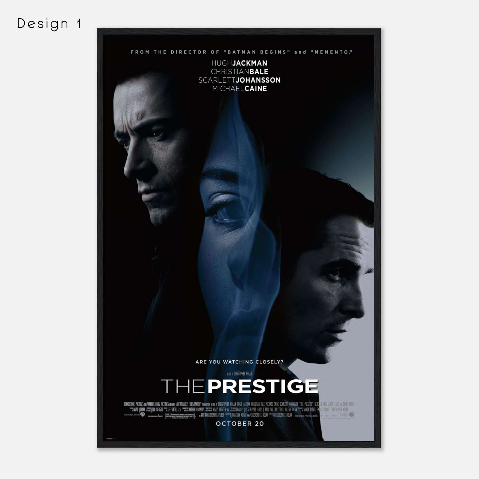The Prestige (2006) Movie Poster Print - Citiesbox