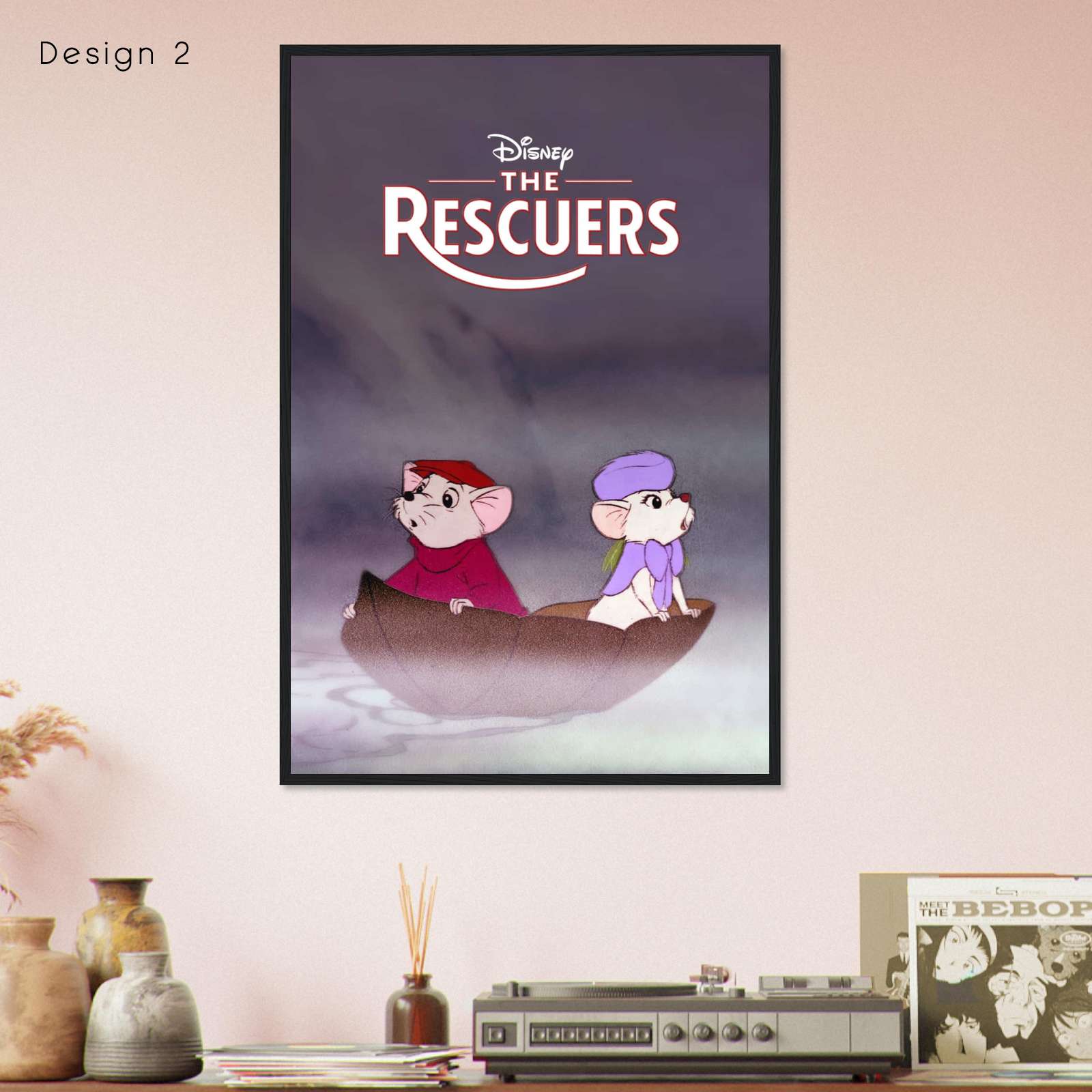 The Rescuers (1977) Movie Poster Print - Citiesbox
