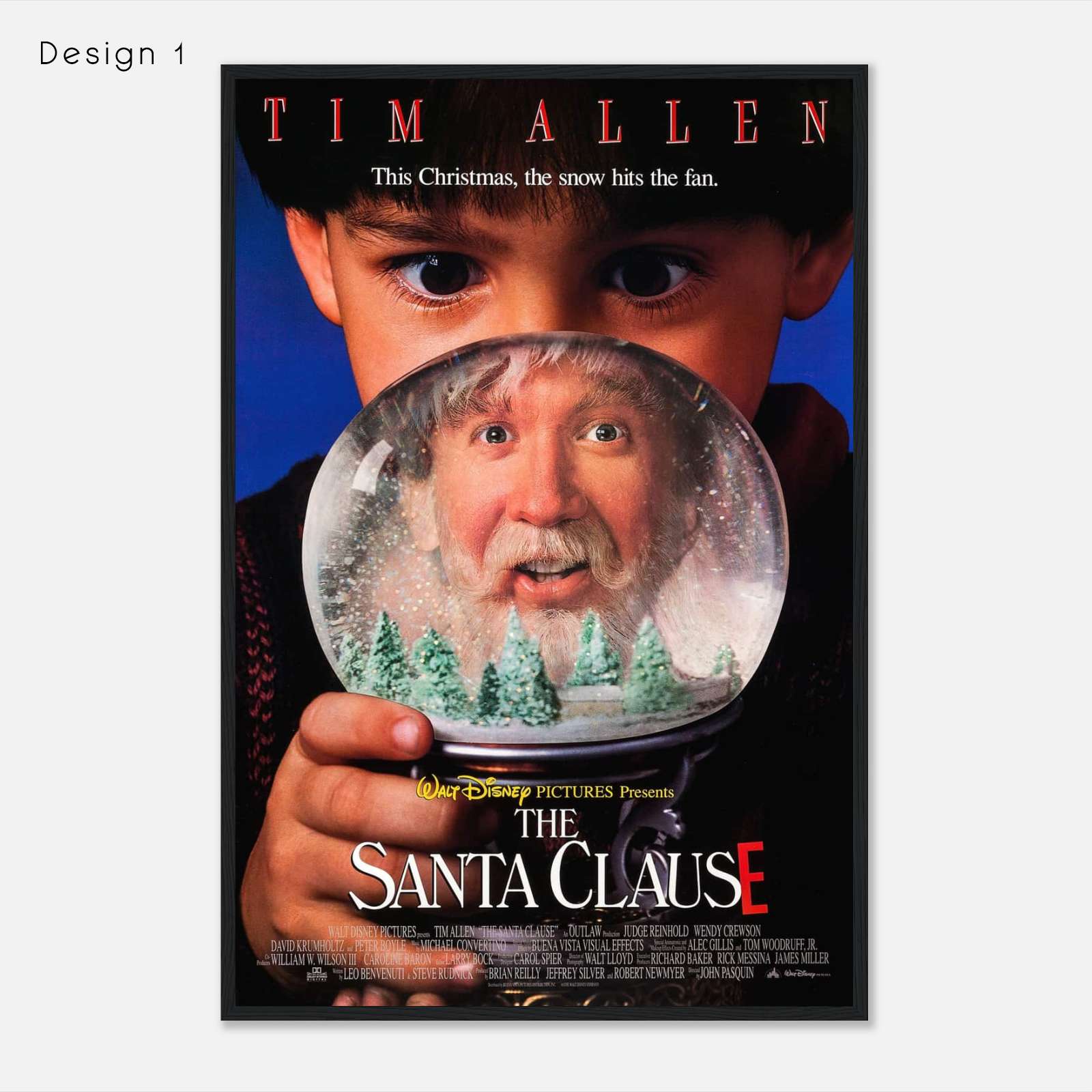 The Santa Clause (1994) Movie Poster Print - Citiesbox