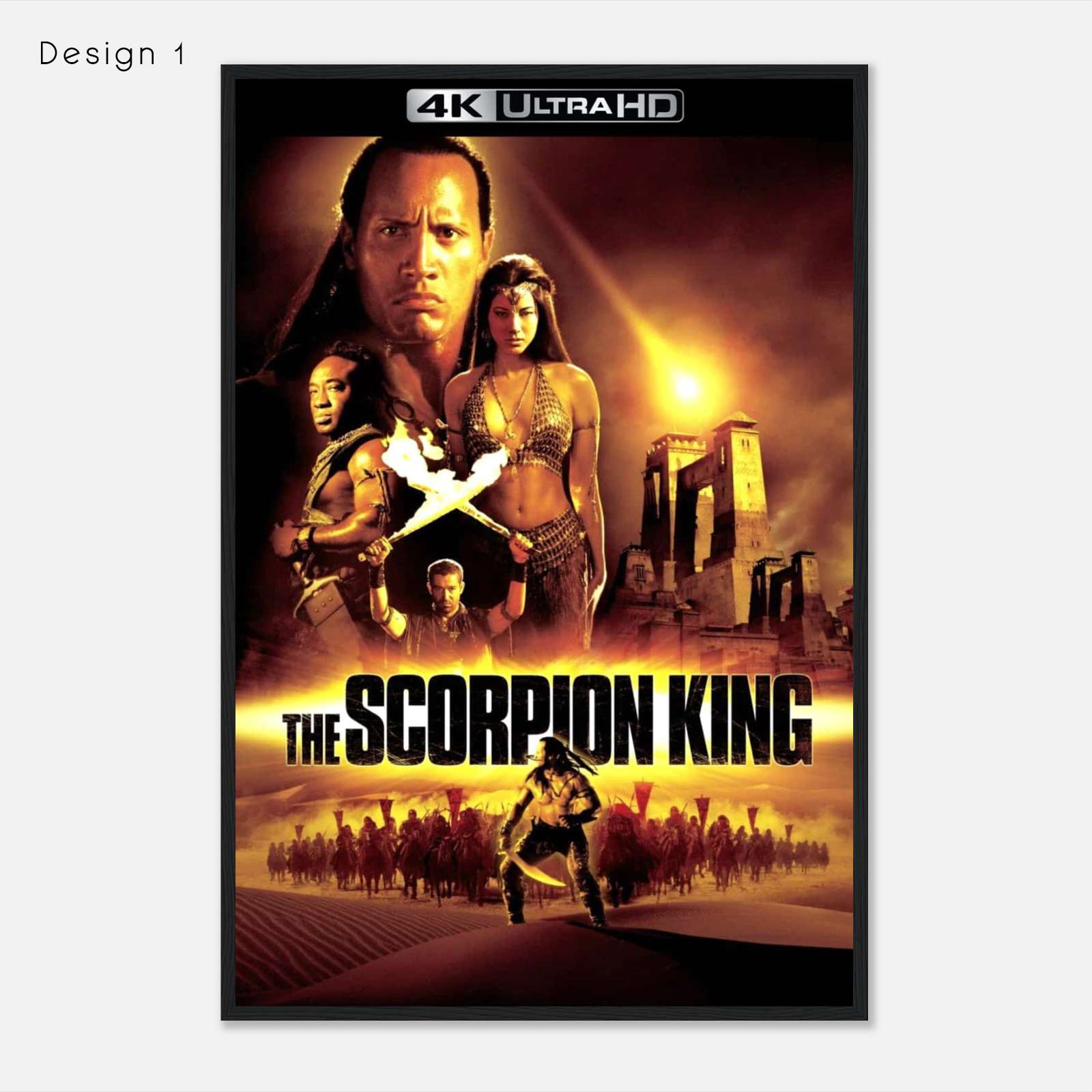 The Scorpion King (2002) Movie Poster Print - Citiesbox