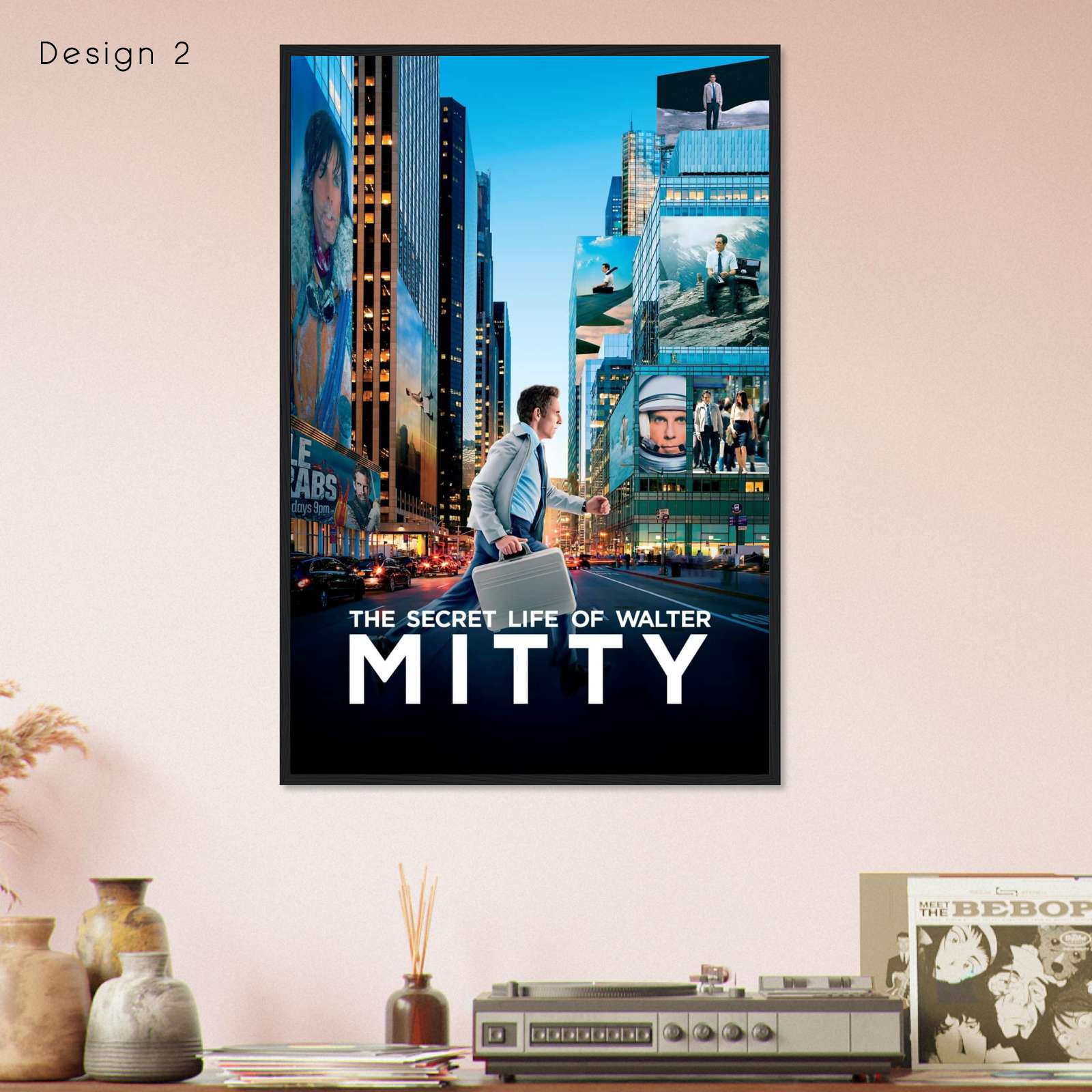 The Secret Life of Walter Mitty (2013) Movie Poster Print - Citiesbox