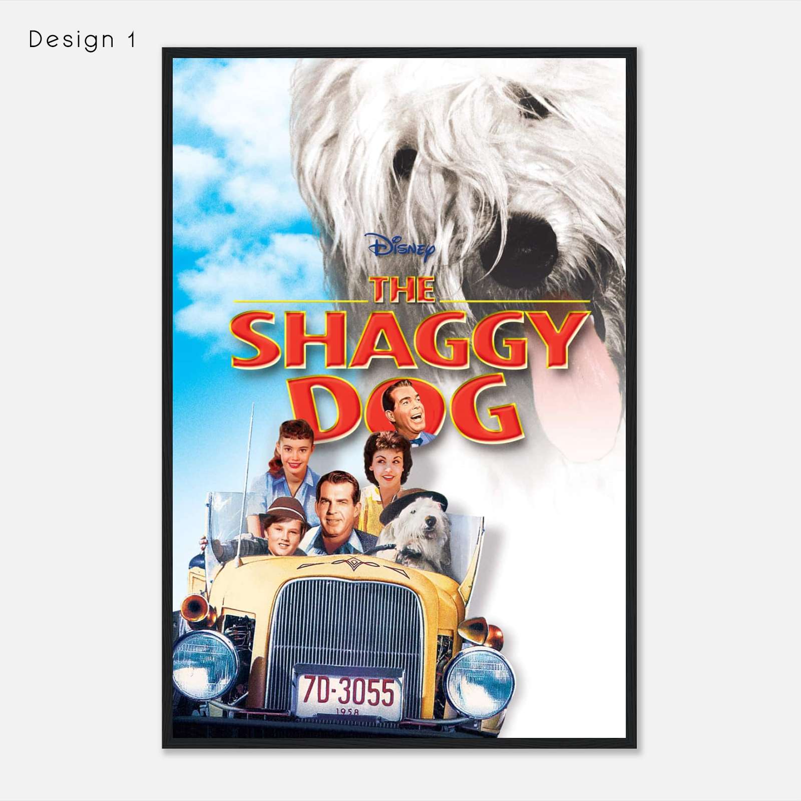 The Shaggy Dog (1959) Movie Poster Print - Citiesbox