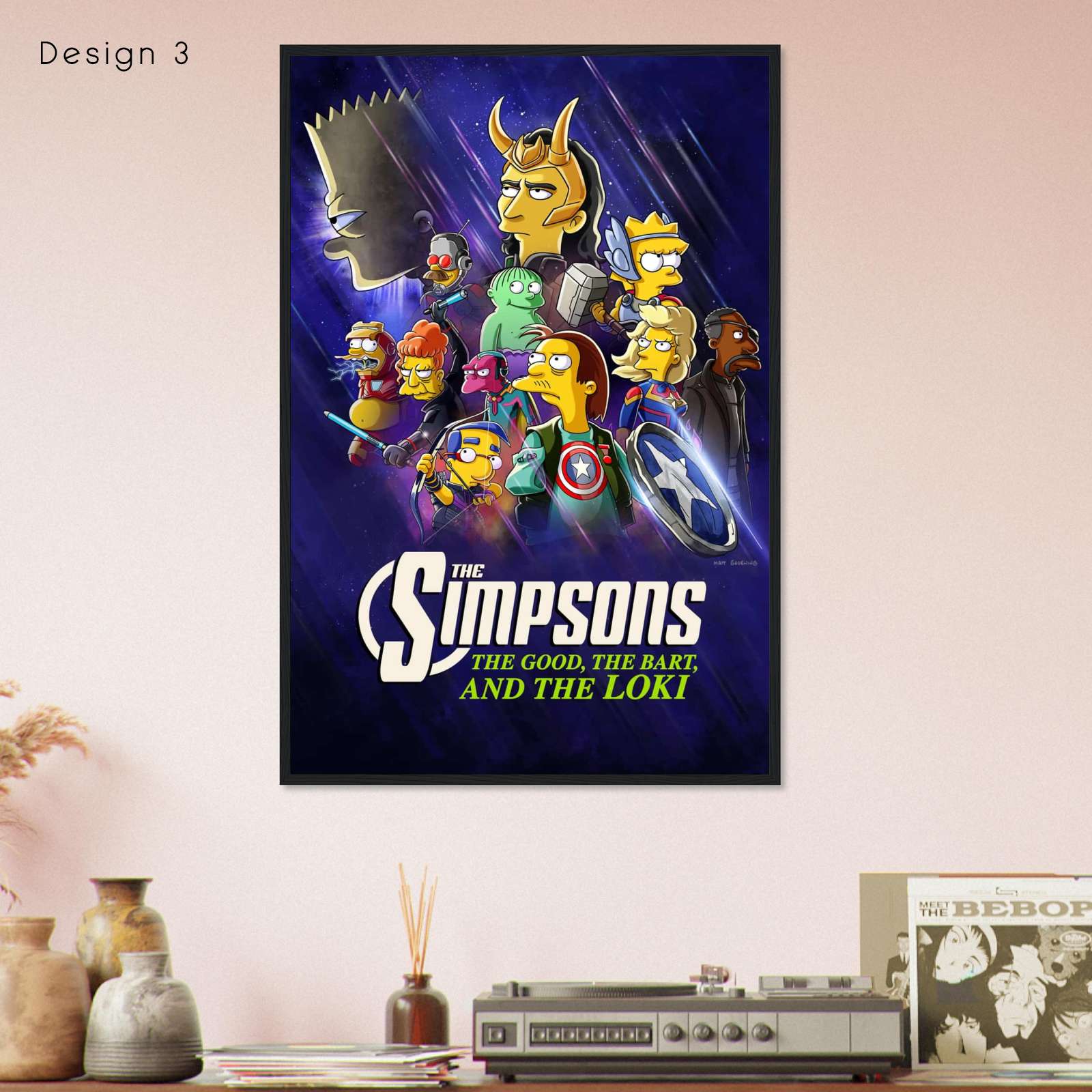The Simpsons: The Good, the Bart, and the Loki (2021) Movie Poster ...