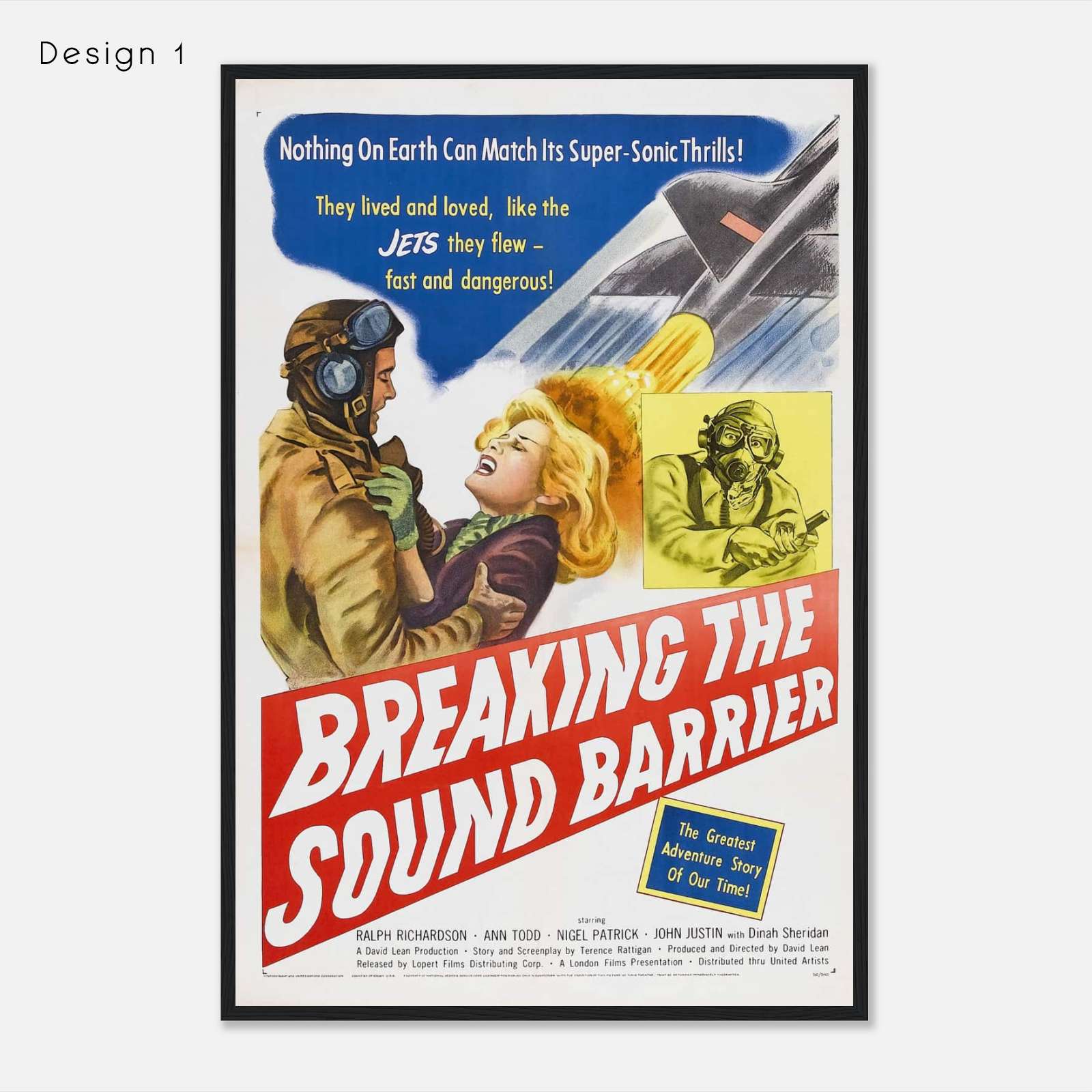 The Sound Barrier (1952) Movie Poster Print - Citiesbox