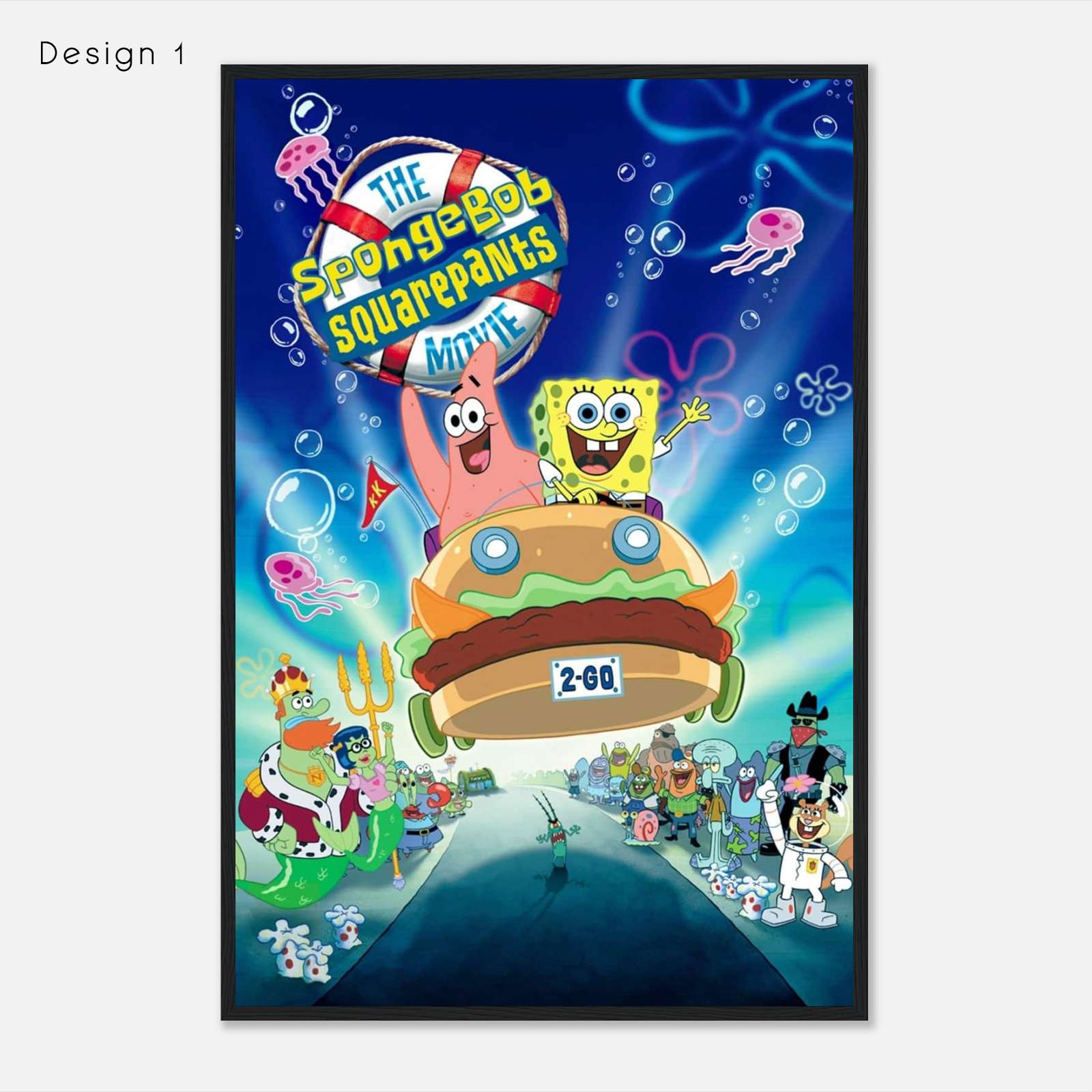The SpongeBob SquarePants Movie (2004) Movie Poster Print - Citiesbox
