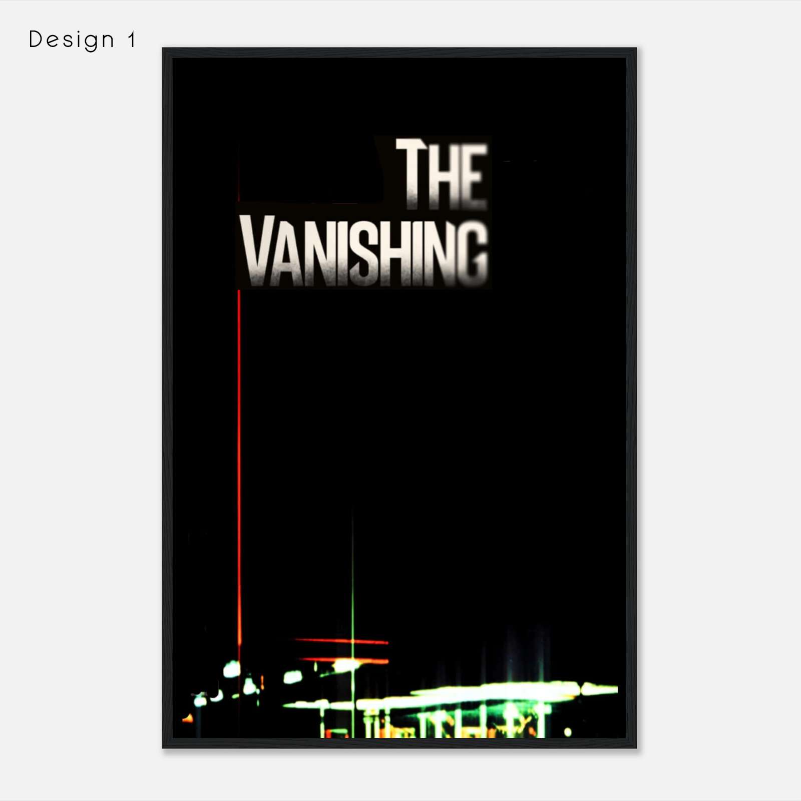 The Vanishing (1988) Movie Poster Print - Citiesbox