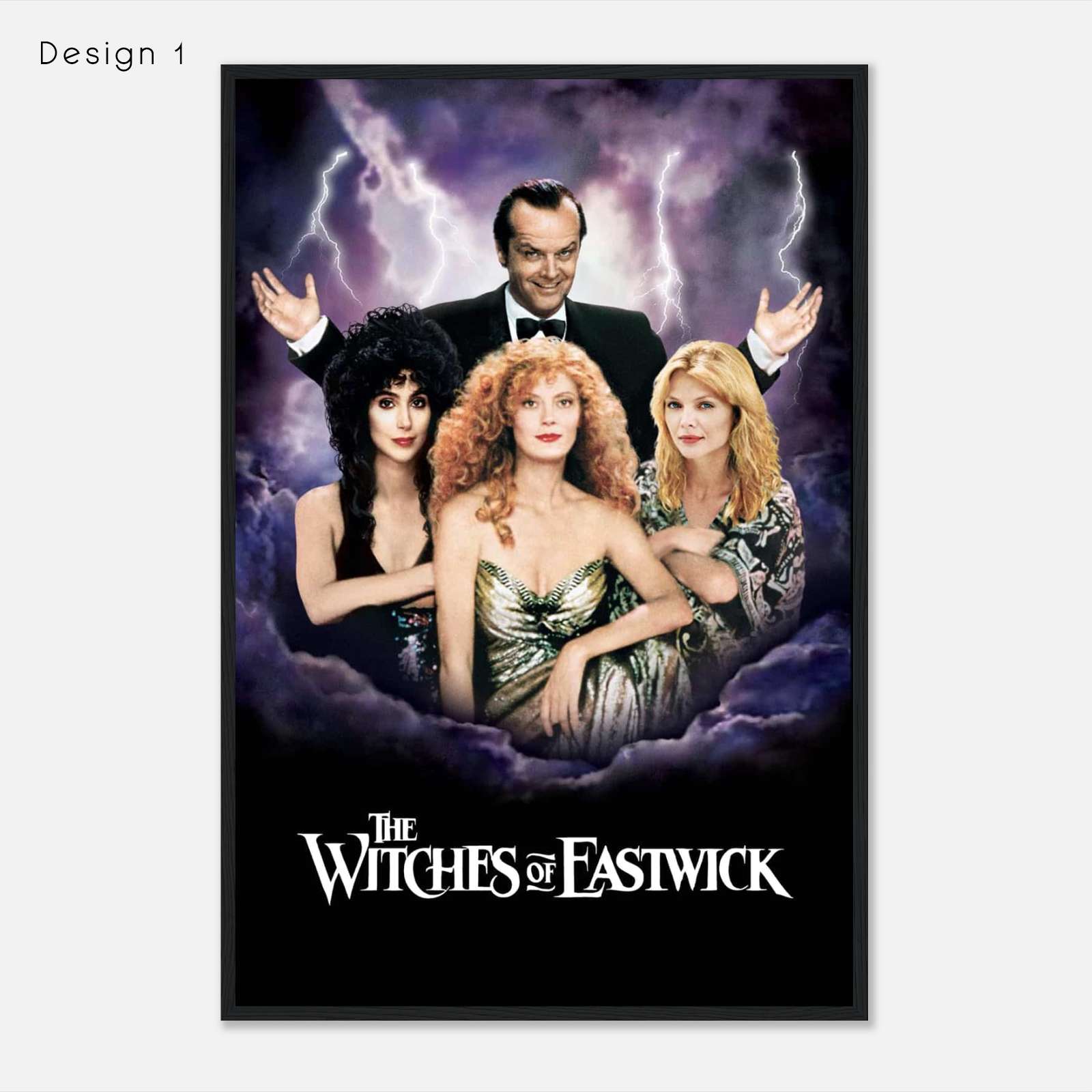 The Witches of Eastwick (1987) Movie Poster Print - Citiesbox