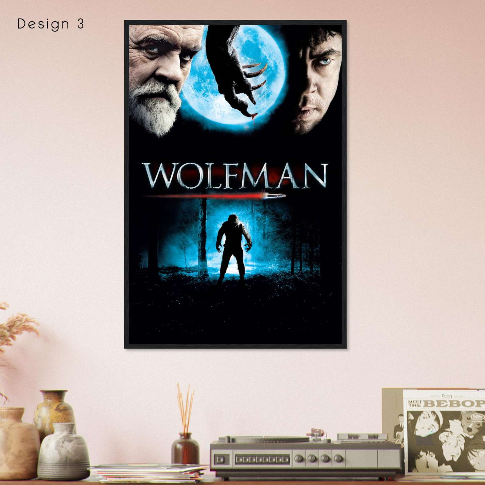 The Wolfman (2010) Movie Poster Print - Citiesbox
