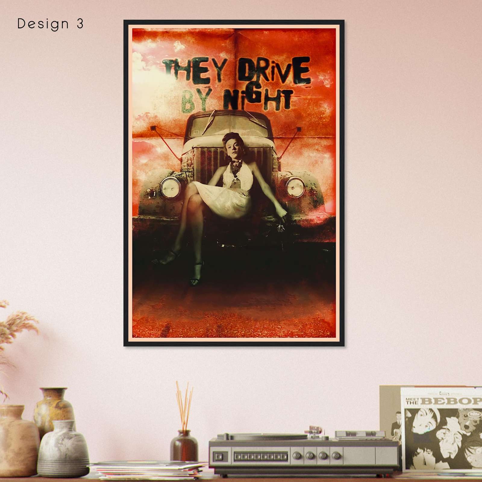 They Drive by Night (1940) Movie Poster Print - Citiesbox