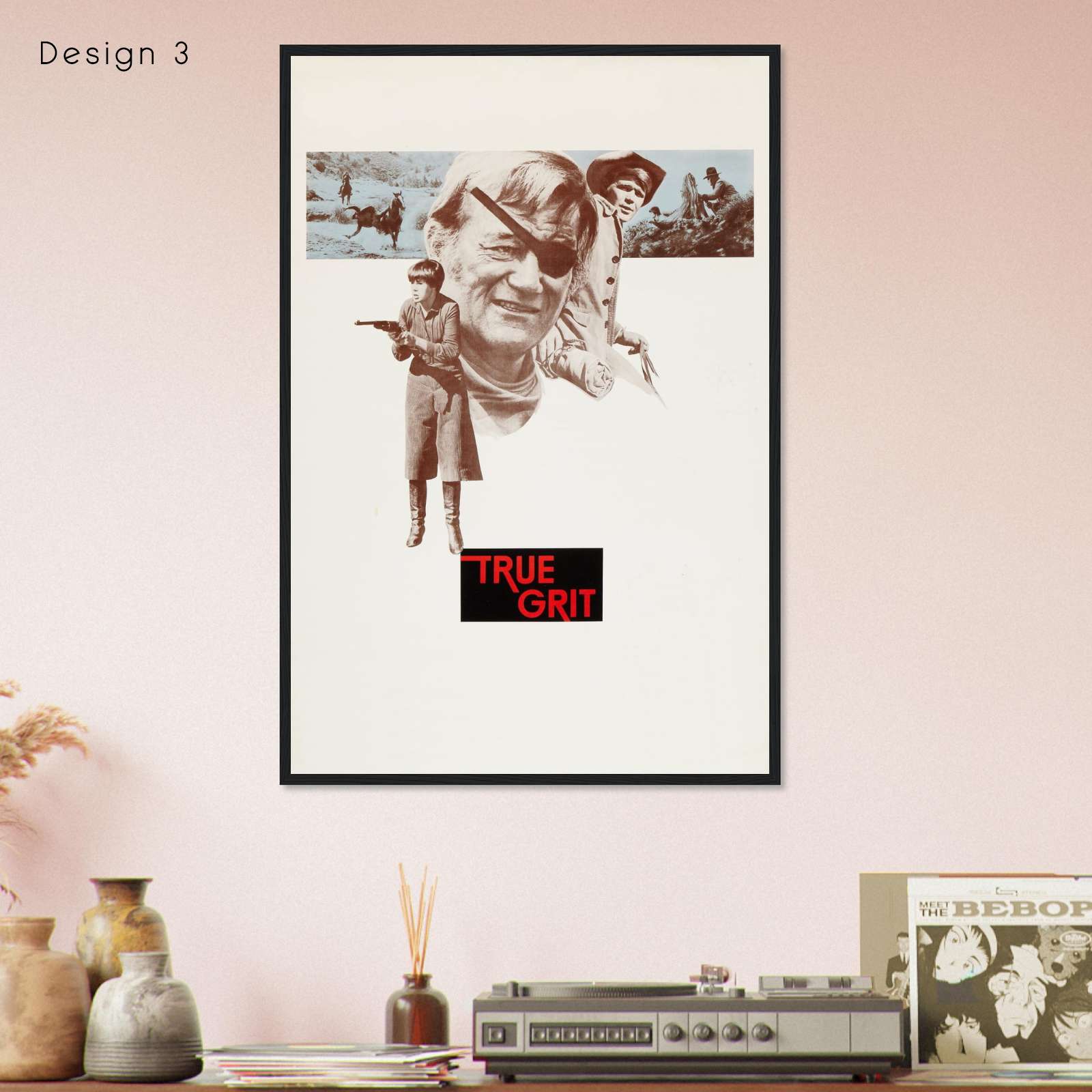 True Grit (1969) Movie Poster Print - Citiesbox