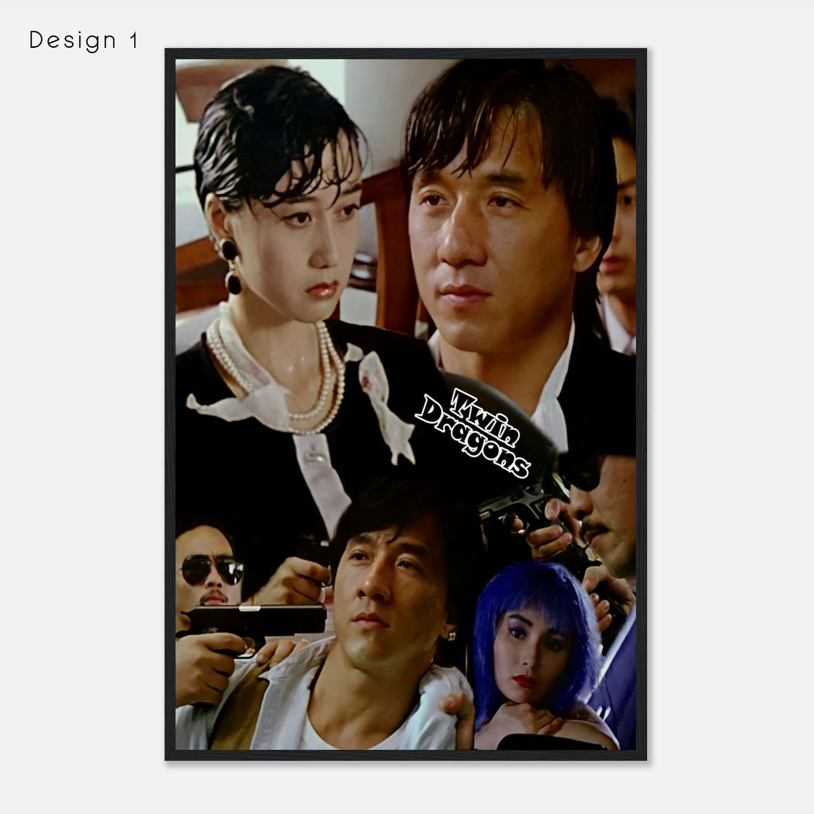 Twin Dragons (1992) Movie Poster Print - Citiesbox