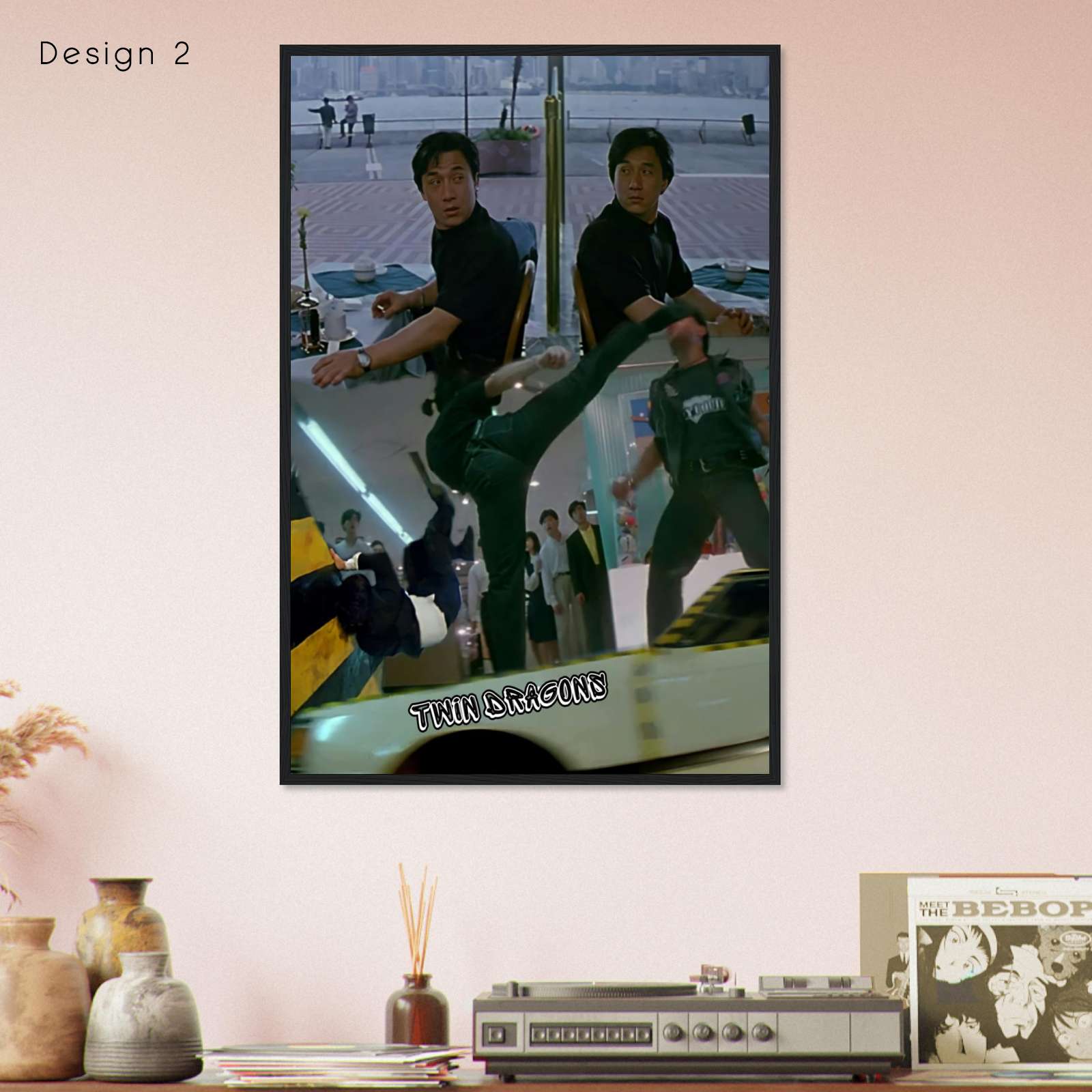 Twin Dragons (1992) Movie Poster Print - Citiesbox