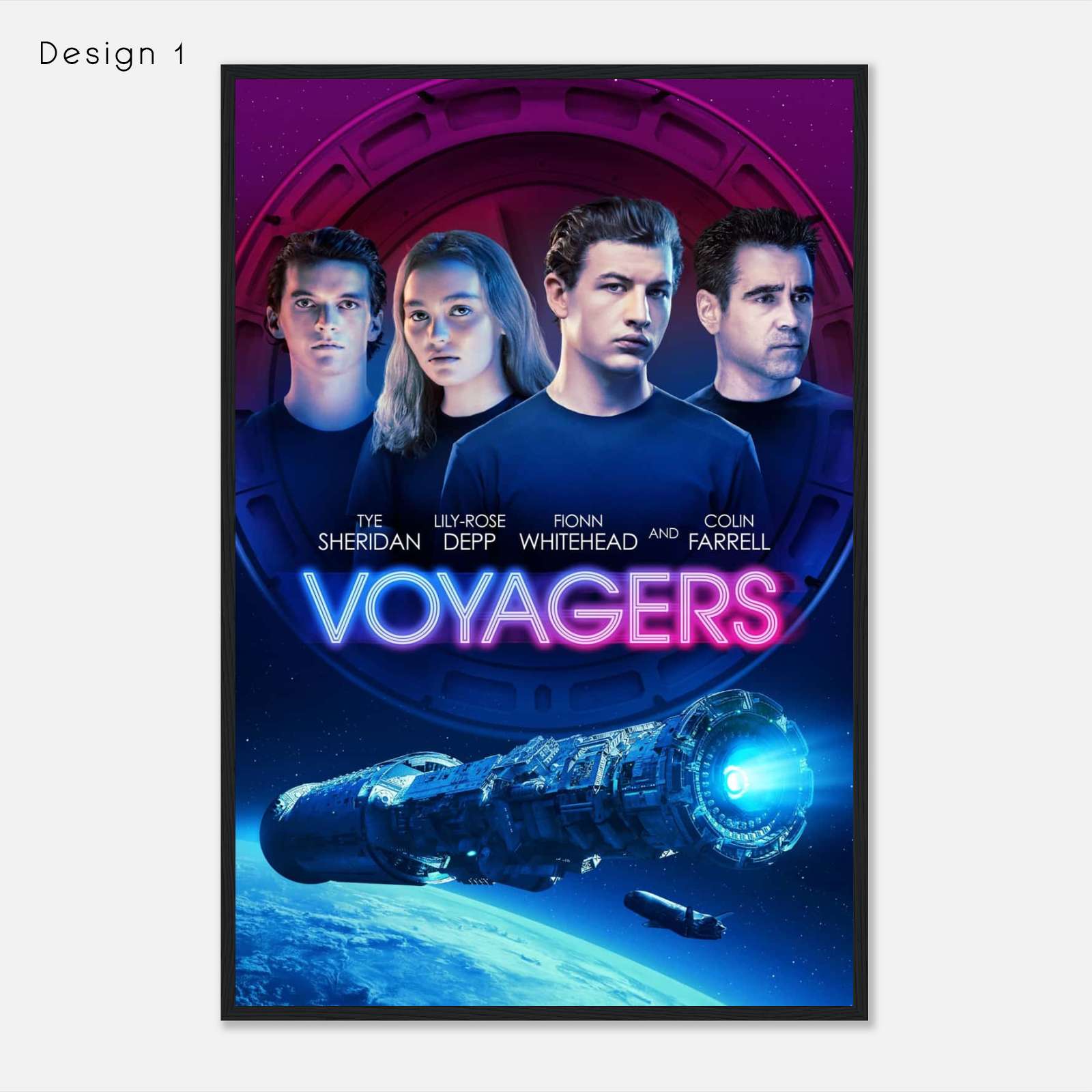 Voyagers (2021) Movie Poster Print - Citiesbox