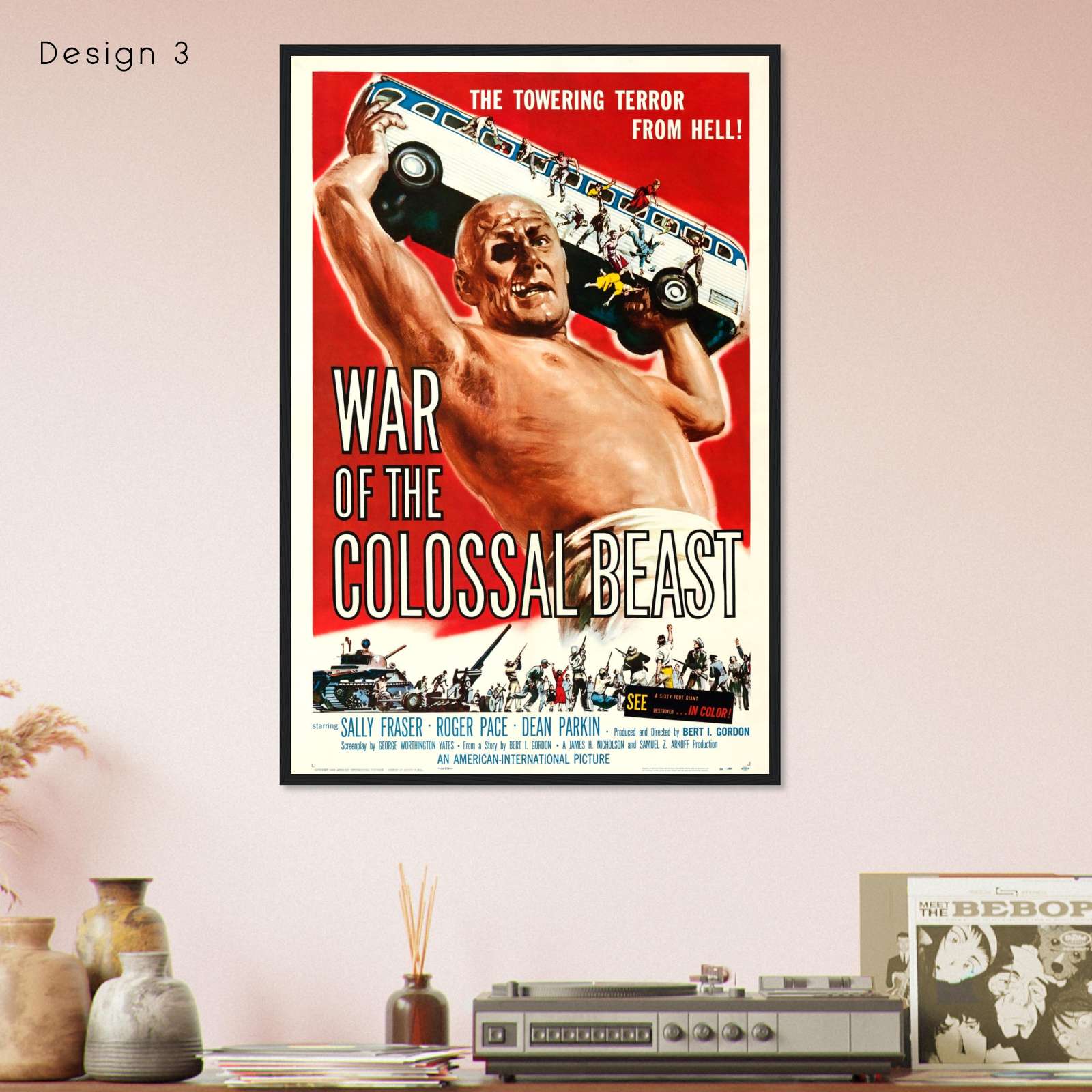 War of the Colossal Beast (1958) Movie Poster Print - Citiesbox