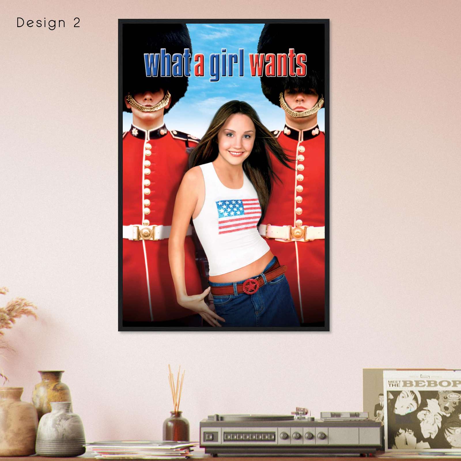 What A Girl Wants 2003 Movie Poster Print Citiesbox