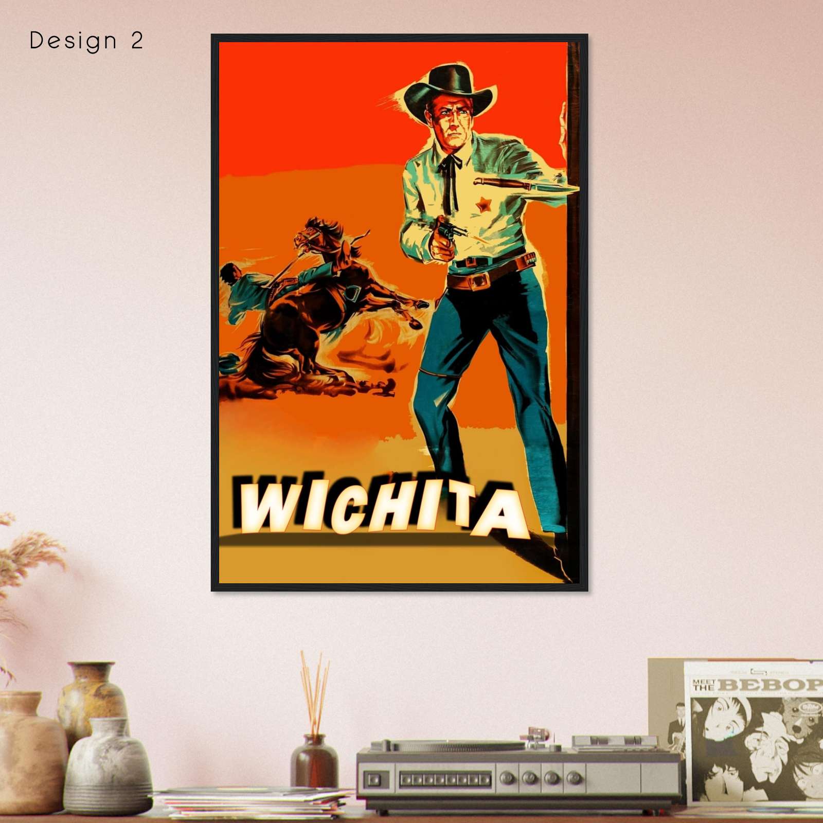 Wichita (1955) Movie Poster Print - Citiesbox