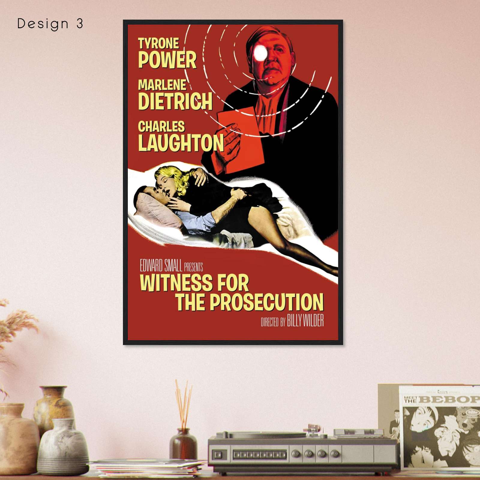Witness for the Prosecution (1957) Movie Poster Print - Citiesbox
