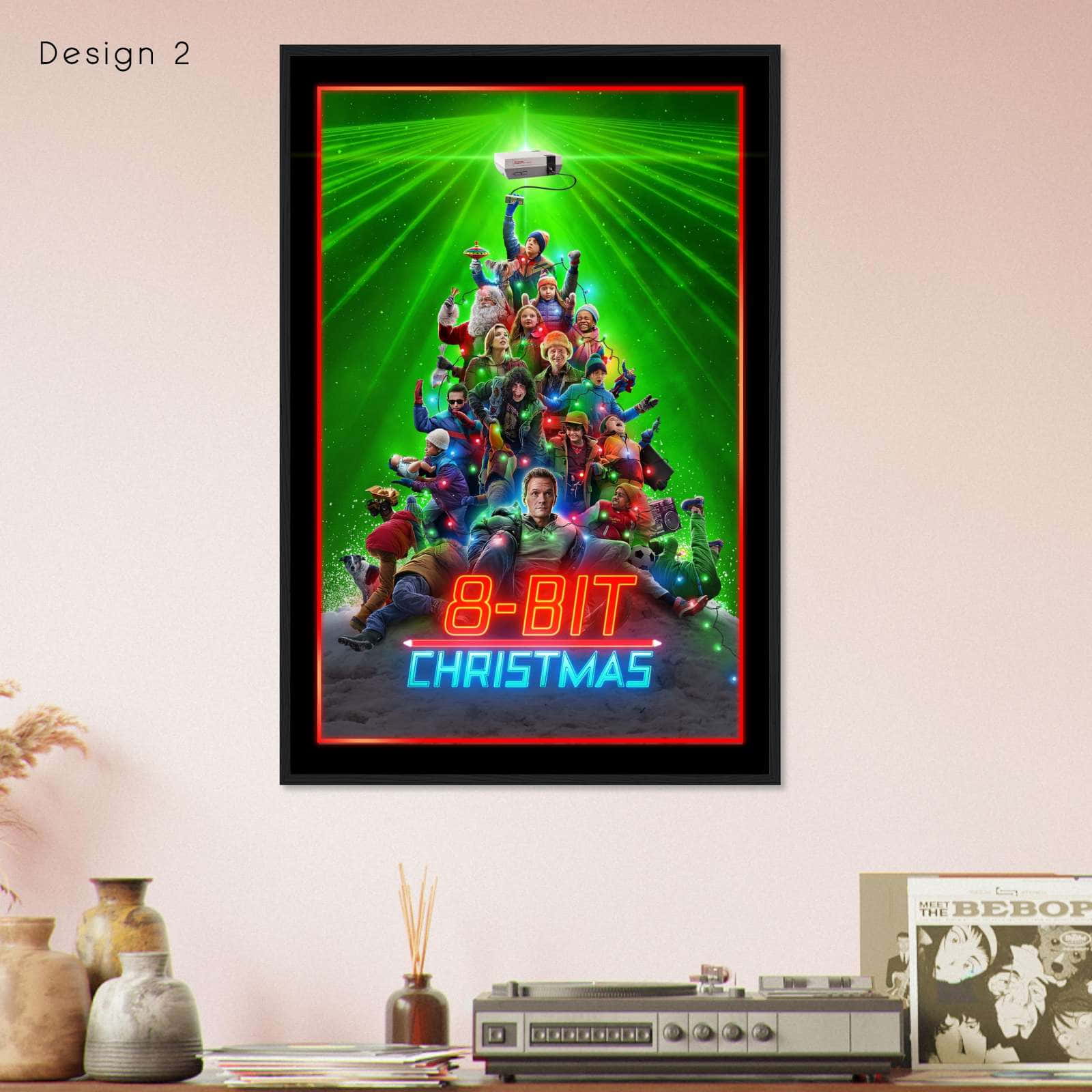 8-Bit Christmas (2021) Movie Poster Print - Citiesbox