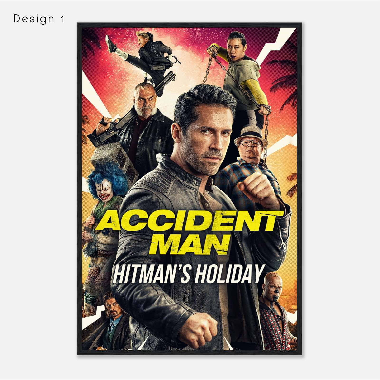 Accident Man: Hitman's Holiday (2022) Movie Poster Print - Citiesbox
