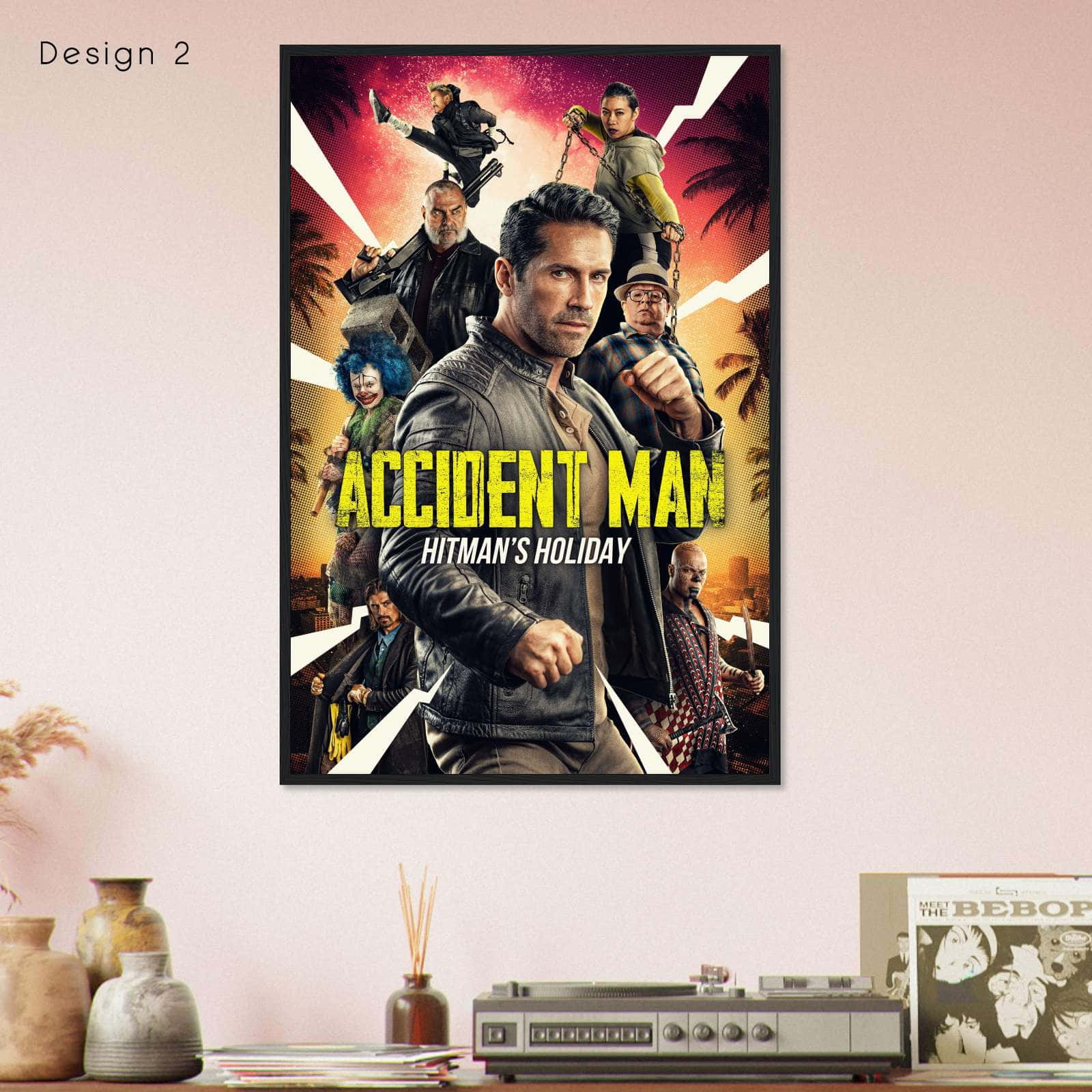 Accident Man: Hitman's Holiday (2022) Movie Poster Print - Citiesbox