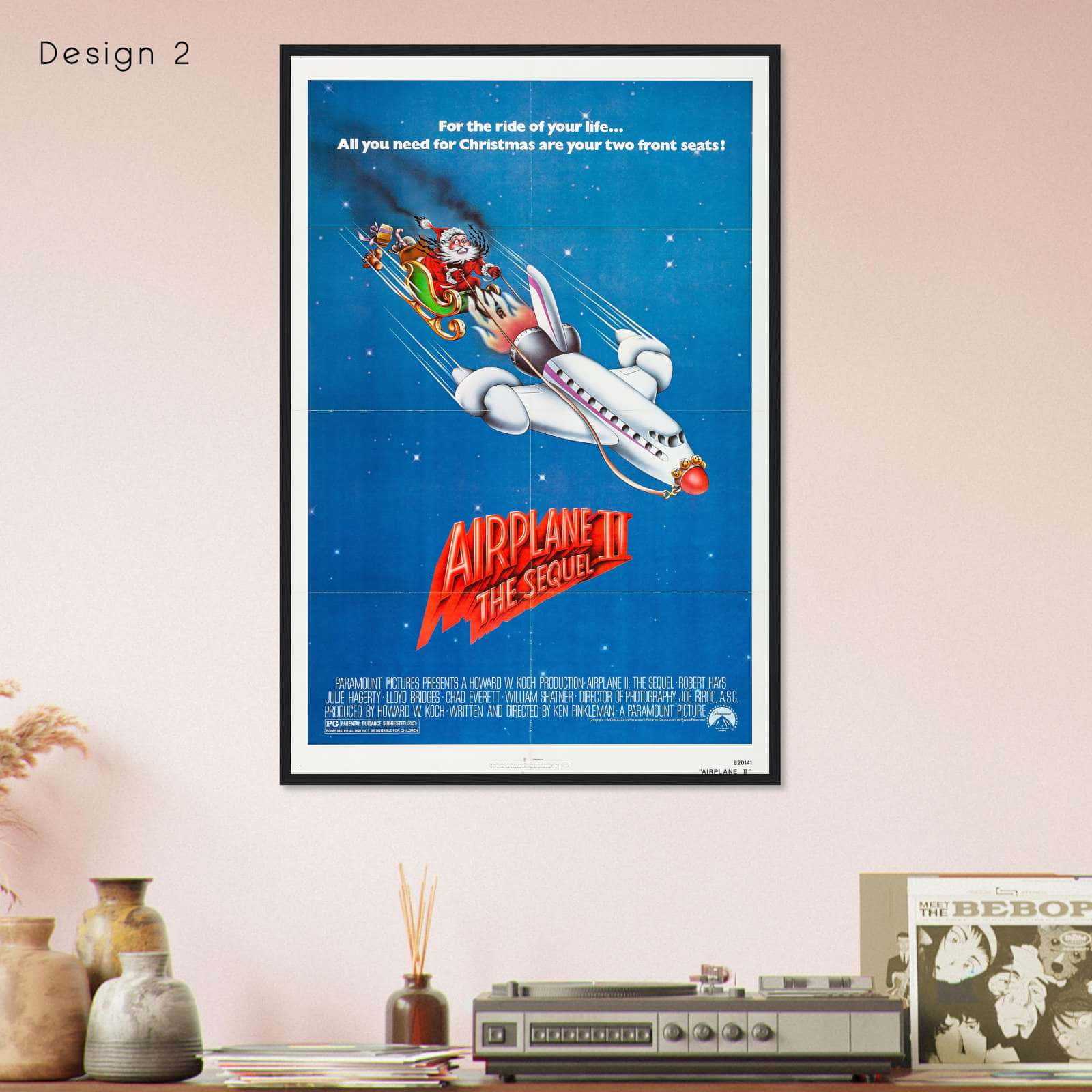 Airplane II: The Sequel (1982) Movie Poster Print - Citiesbox