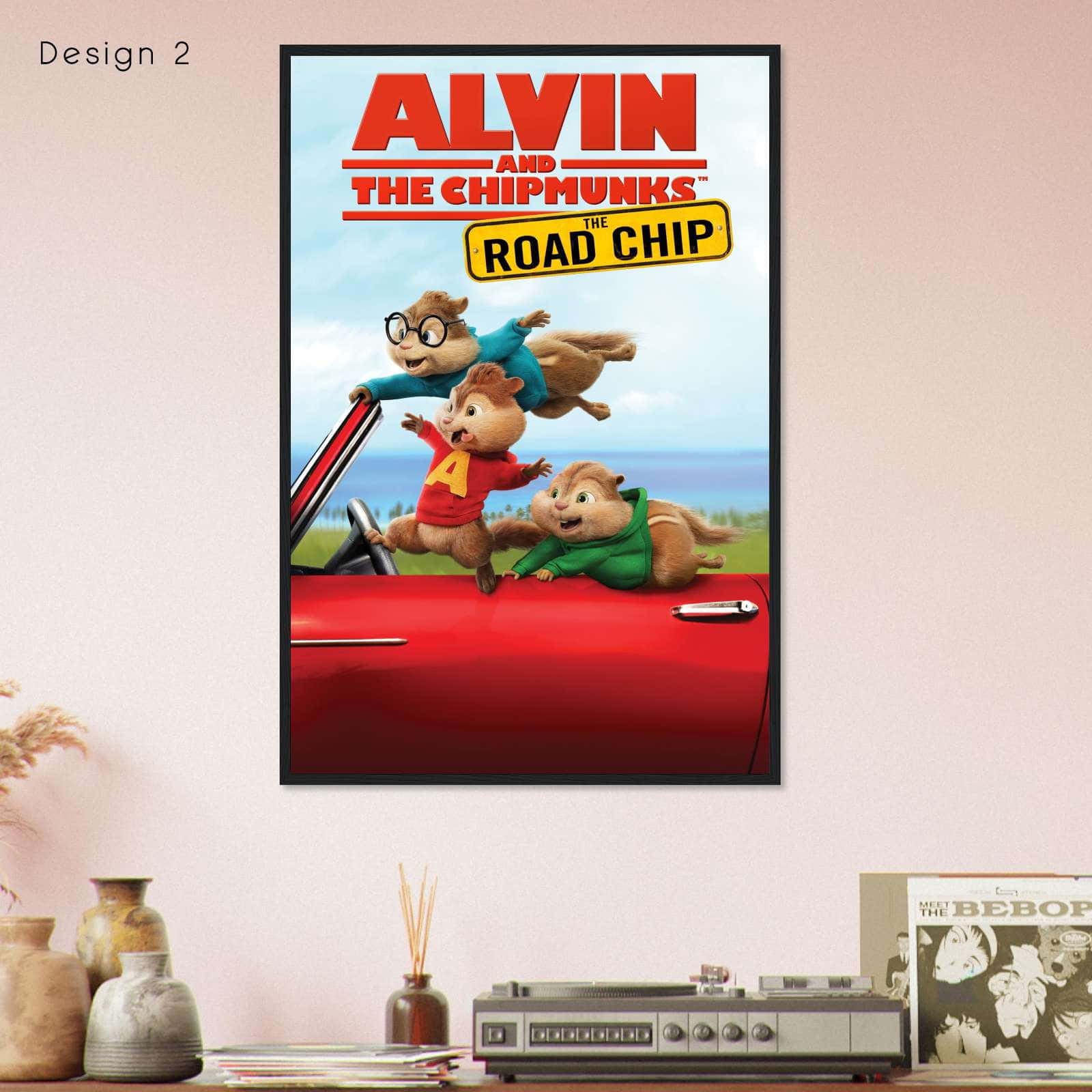 Alvin and the Chipmunks: The Road Chip (2015) Movie Poster Print ...
