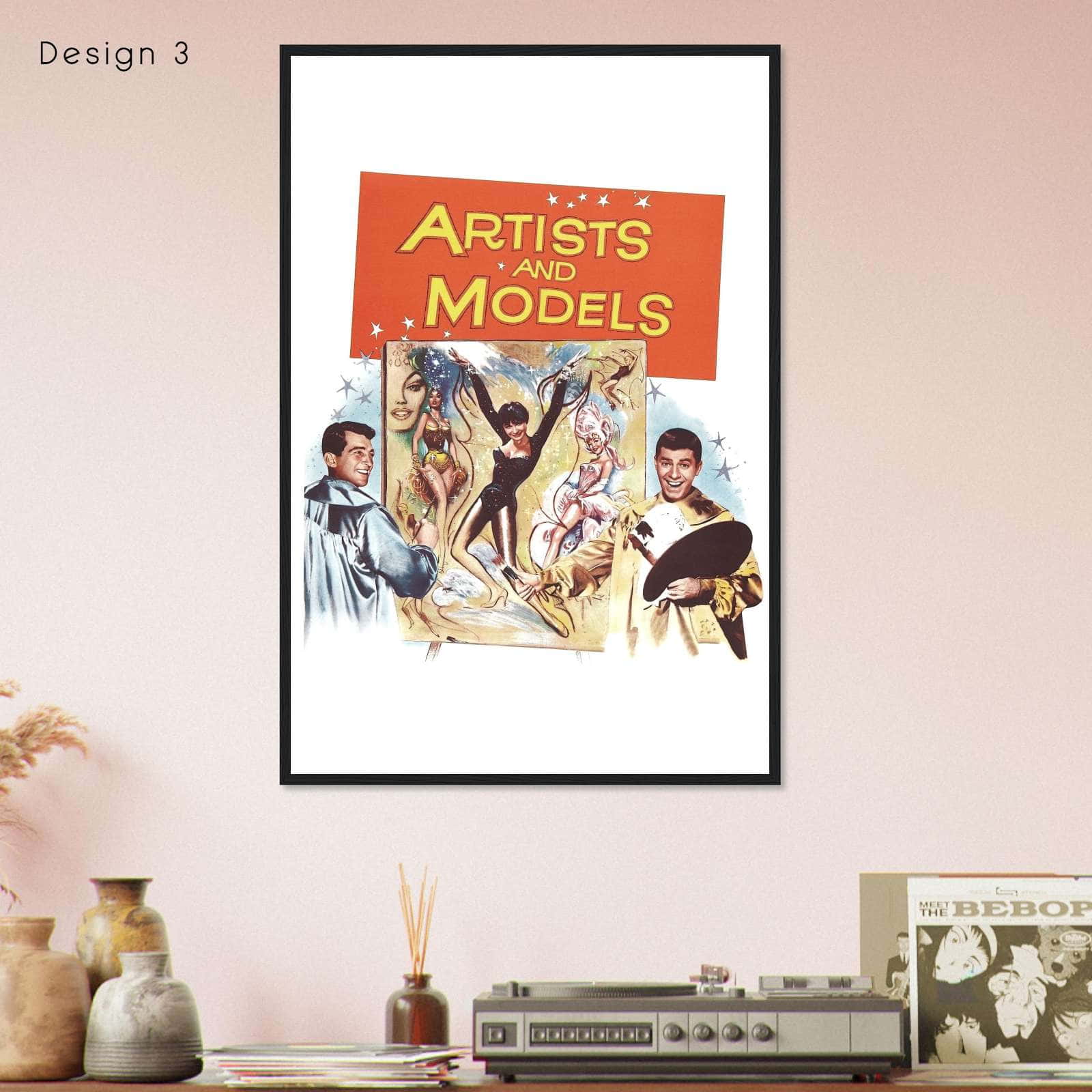 Artists and Models (1955) Movie Poster Print - Citiesbox