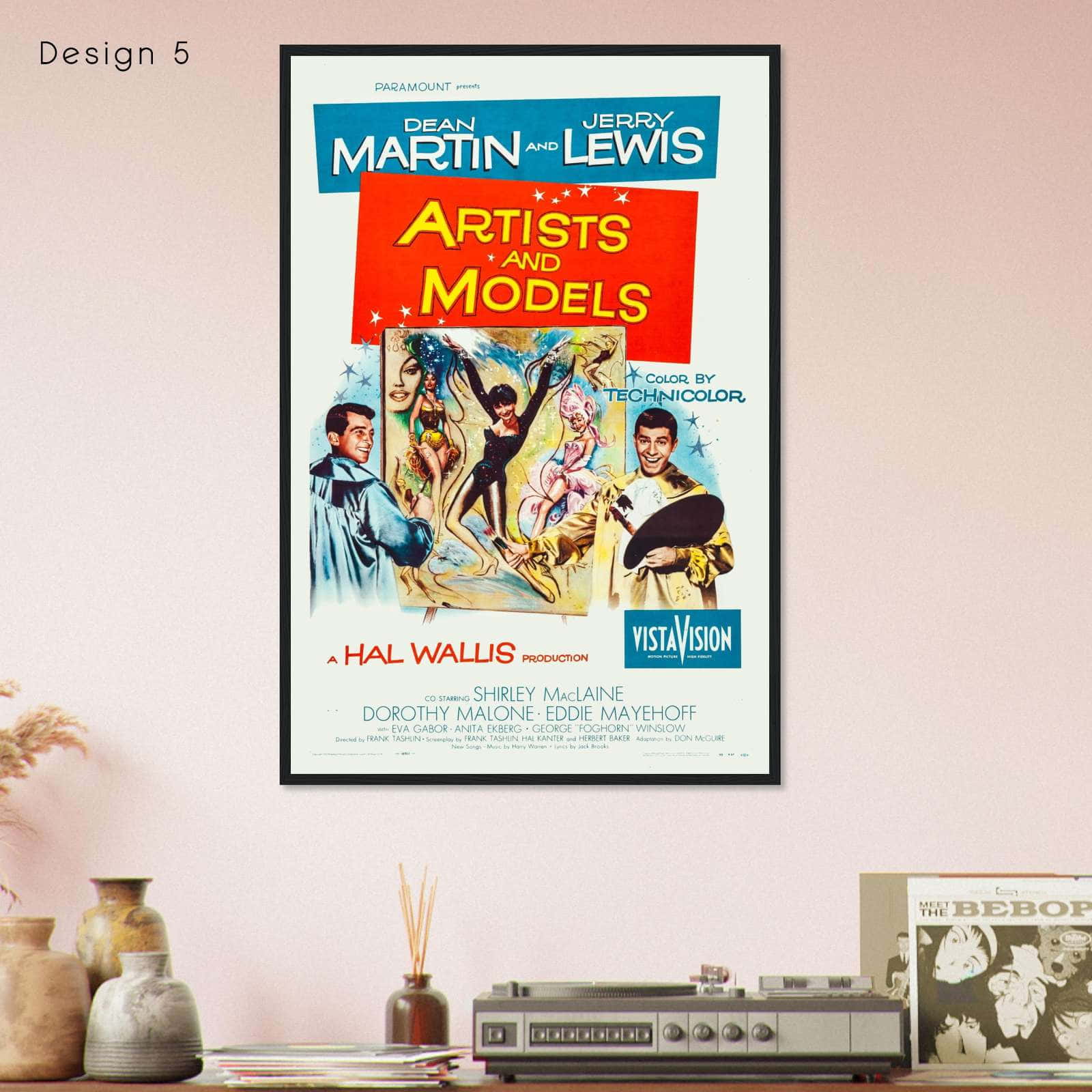 Artists and Models (1955) Movie Poster Print - Citiesbox