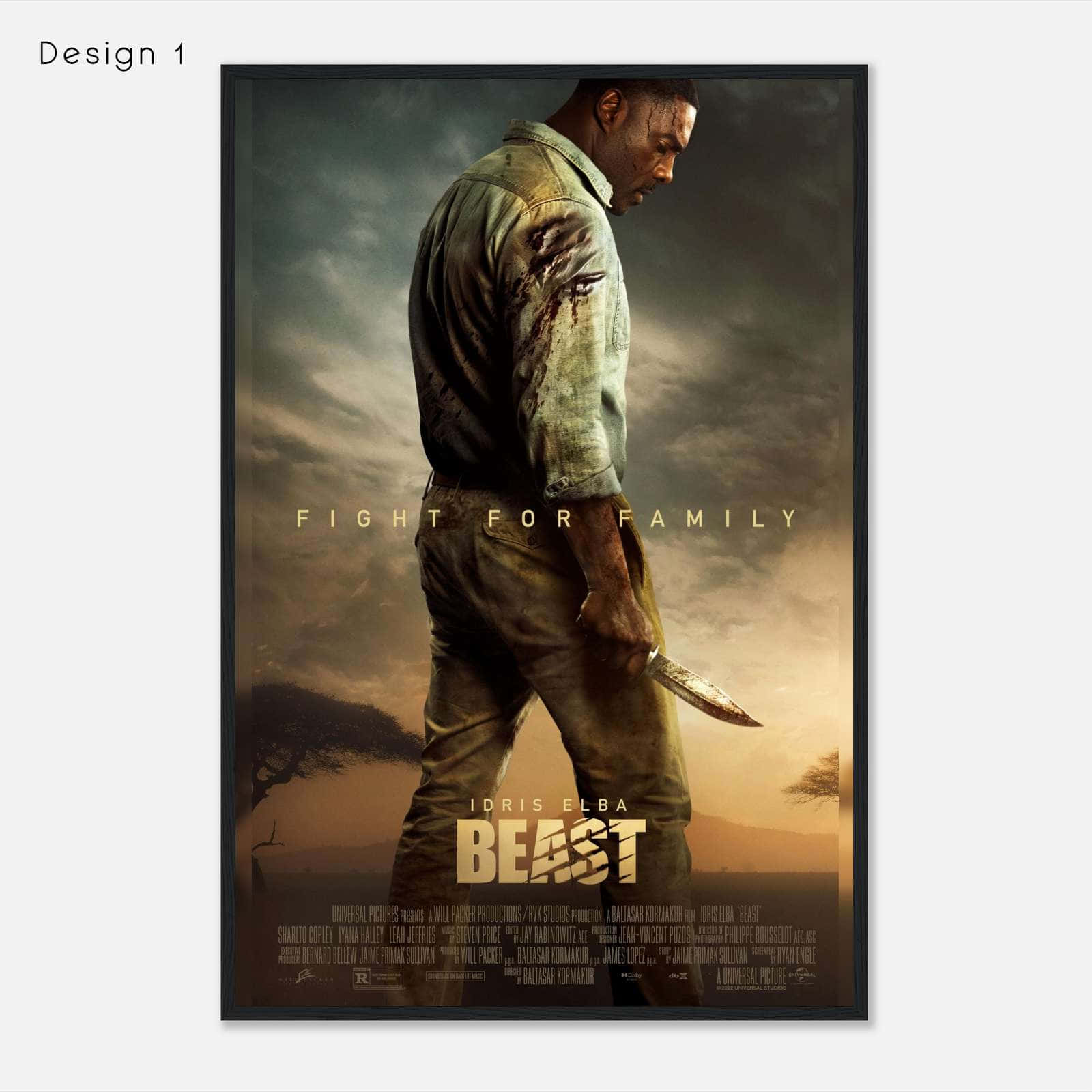 Beast (2022) Movie Poster Print - Citiesbox