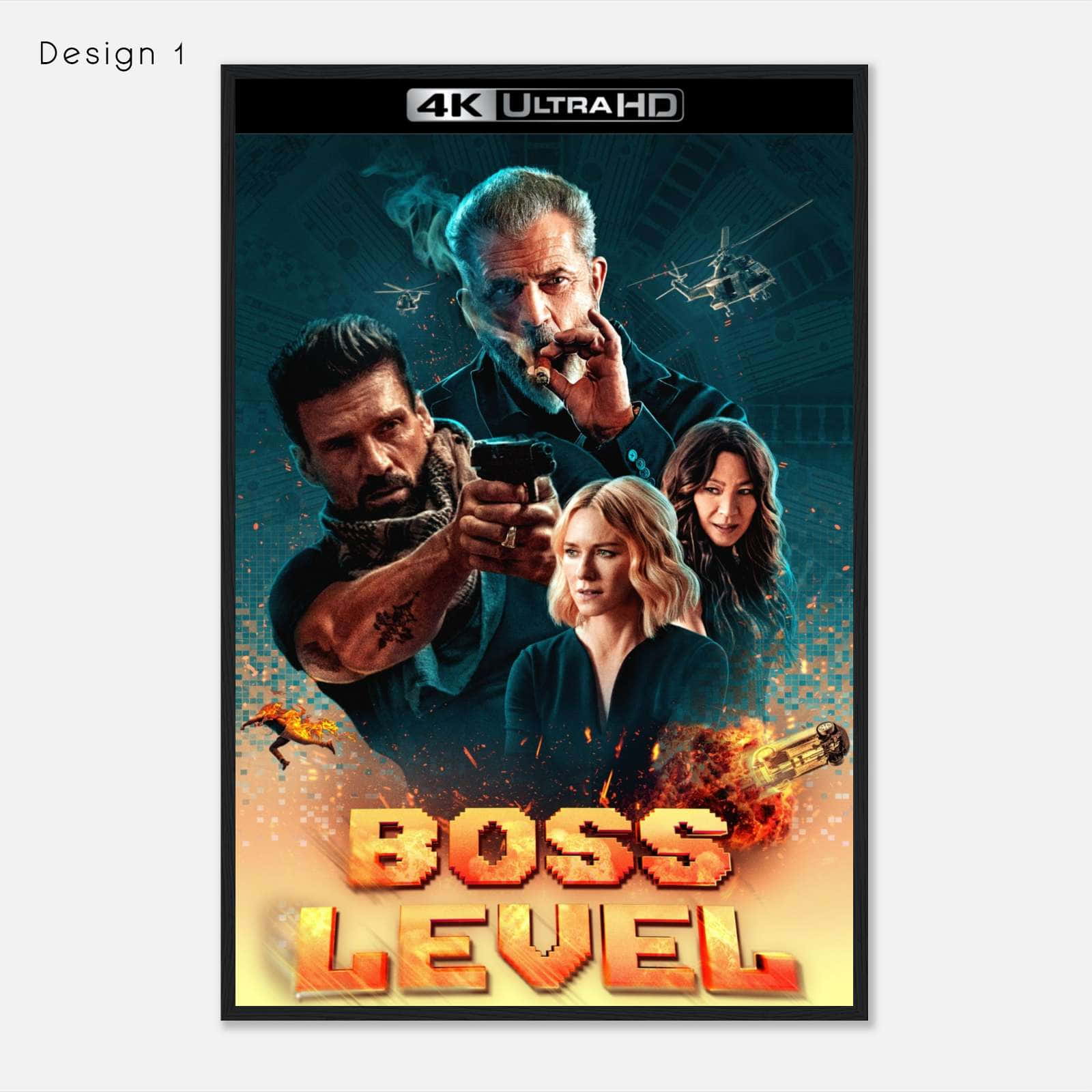 Boss Level (2021) Movie Poster Print - Citiesbox
