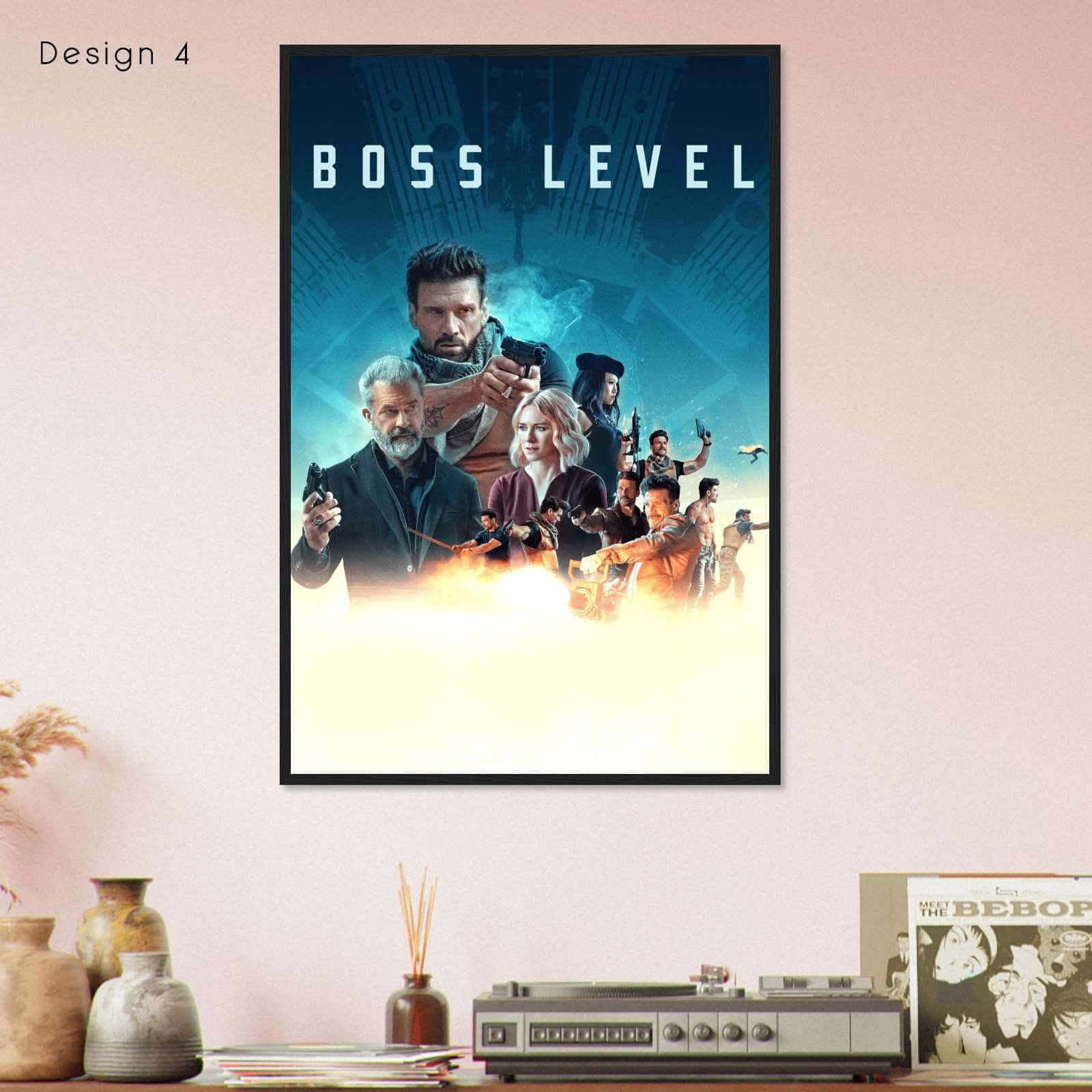 Boss Level (2021) Movie Poster Print - Citiesbox
