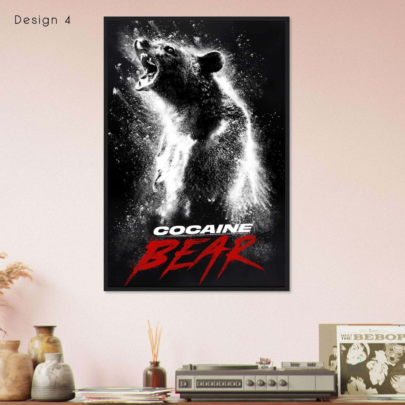 Cocaine Bear (2023) Movie Poster Print - Citiesbox