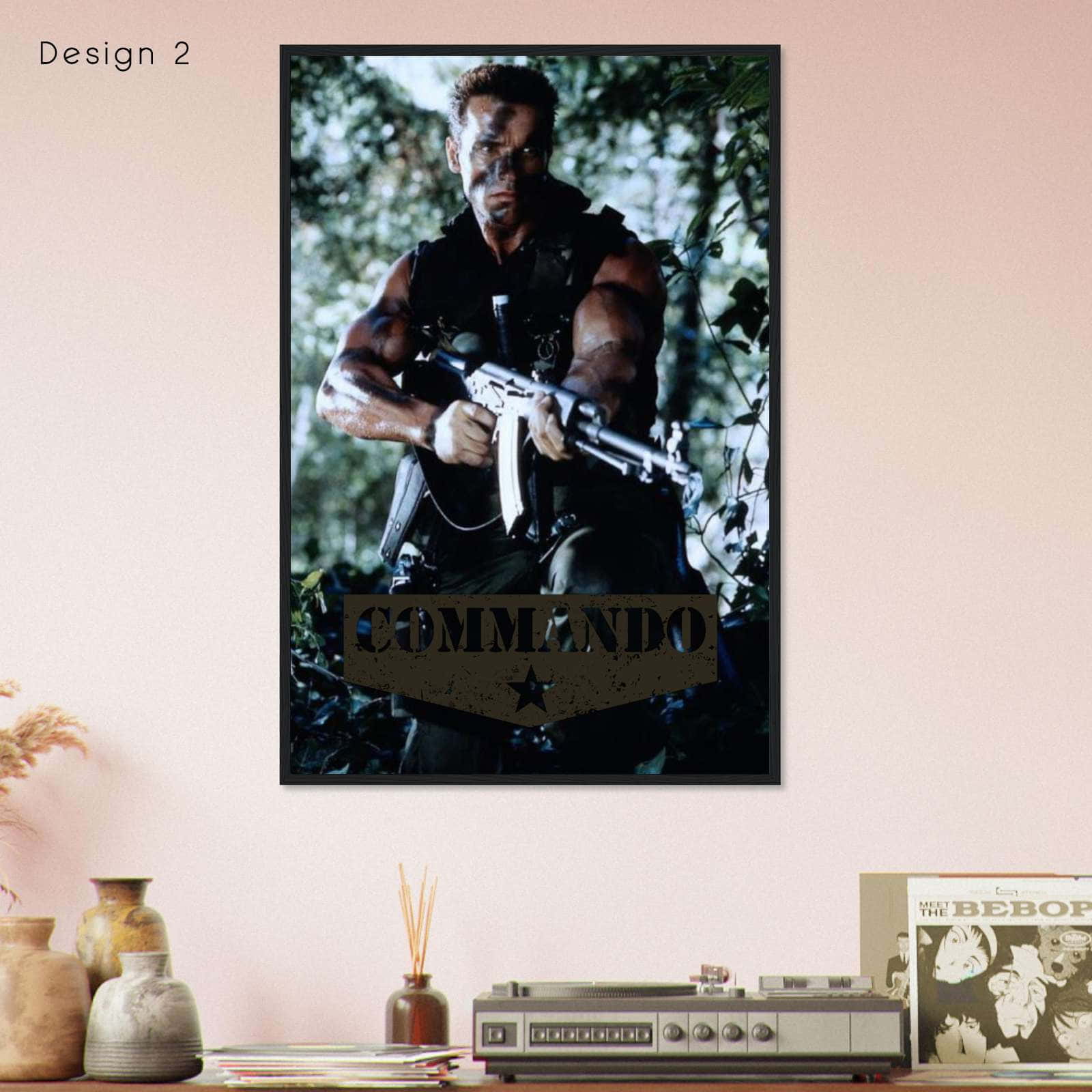 Commando (1985) Movie Poster Print - Citiesbox