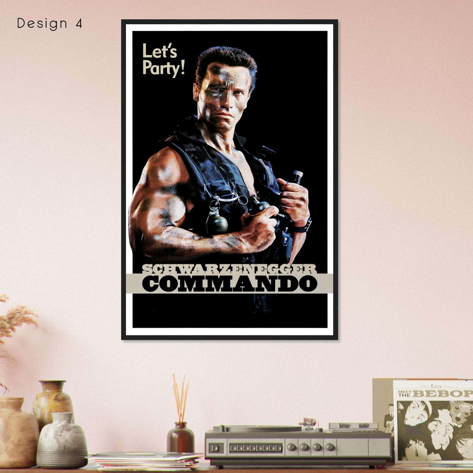 Commando (1985) Movie Poster Print - Citiesbox